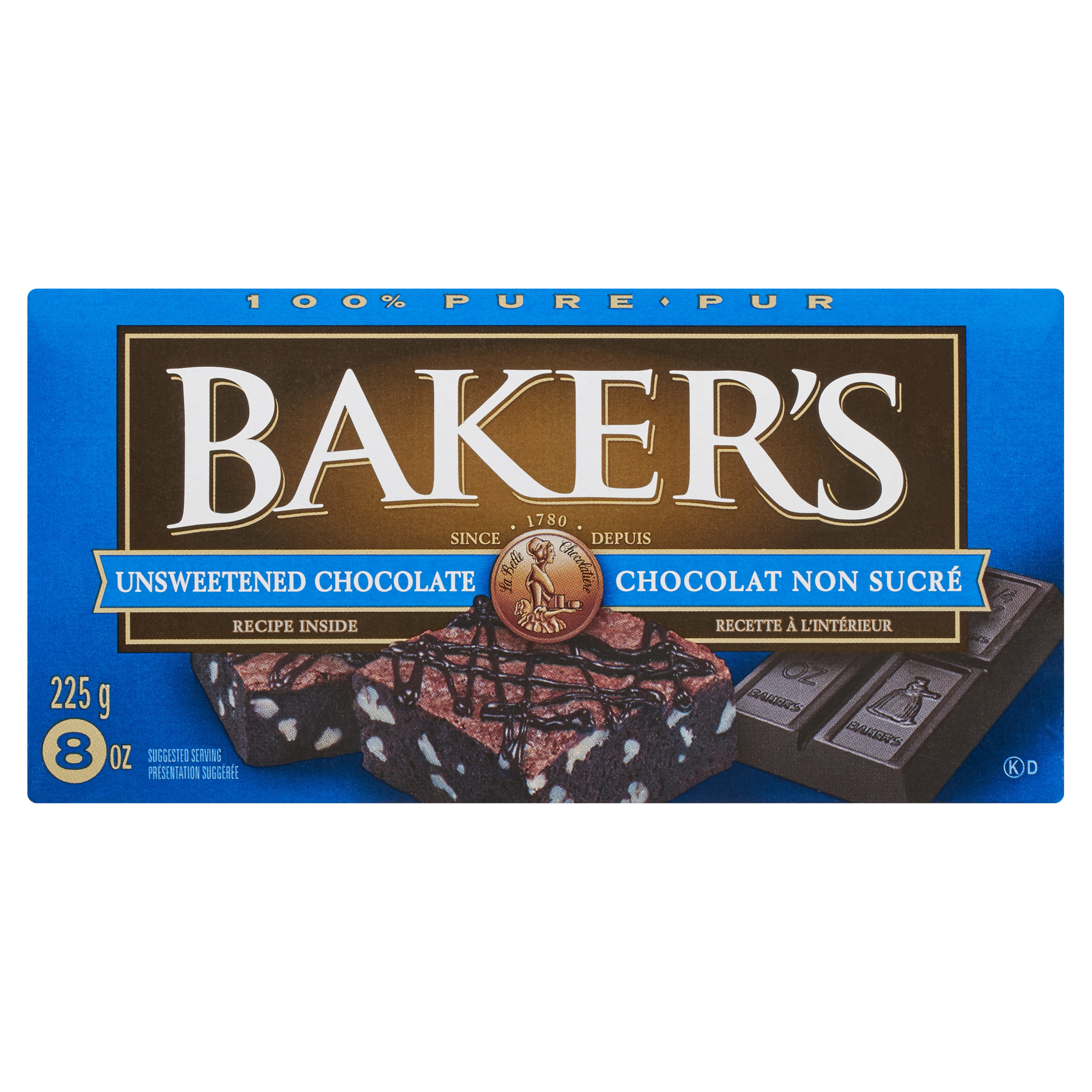 Buy Baker'S Unsweetened Chocolate 225 g | Safeway Canada