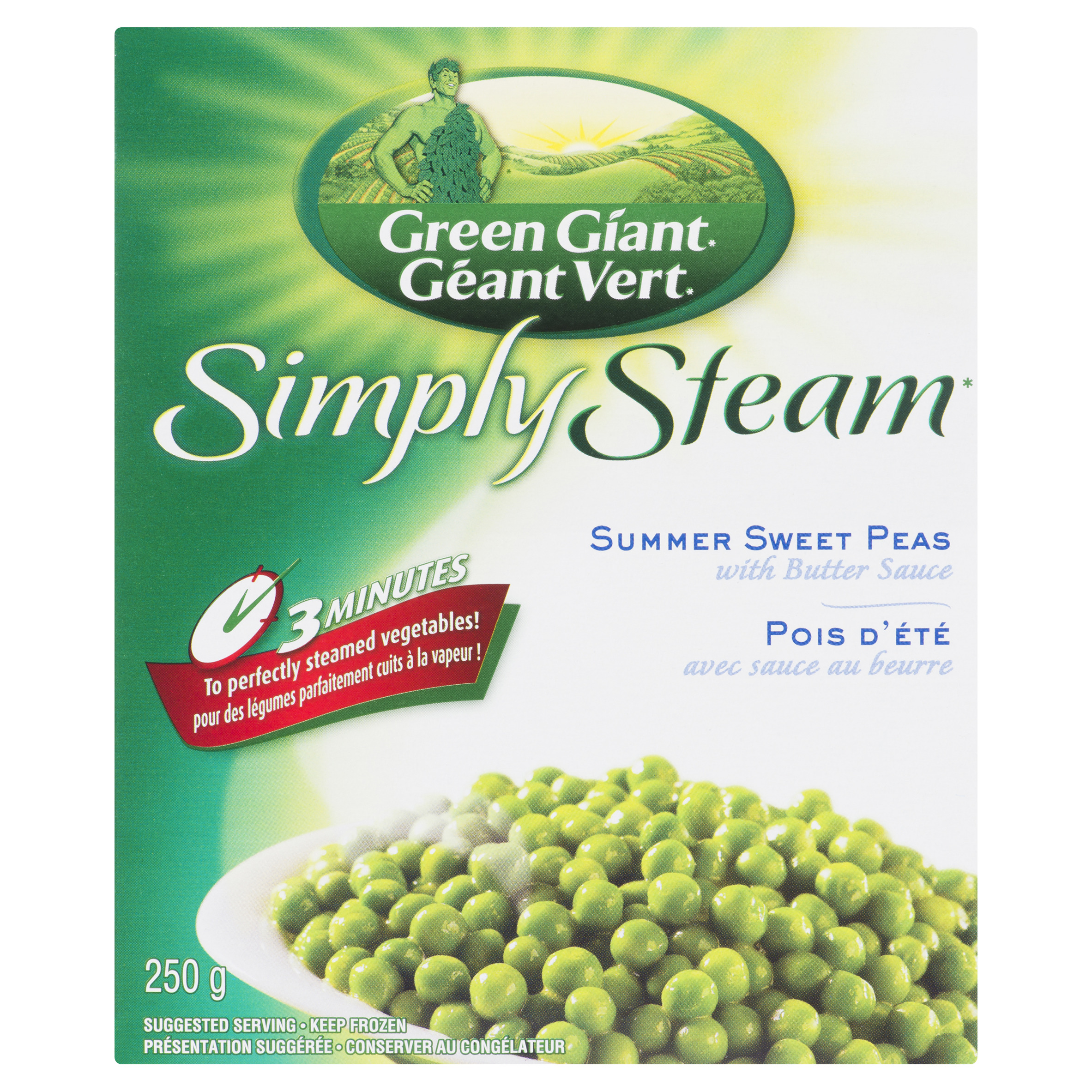 Buy Green Giant Simply Steam Summer Sweet Peas 250 g (frozen) | Sobeys Inc.