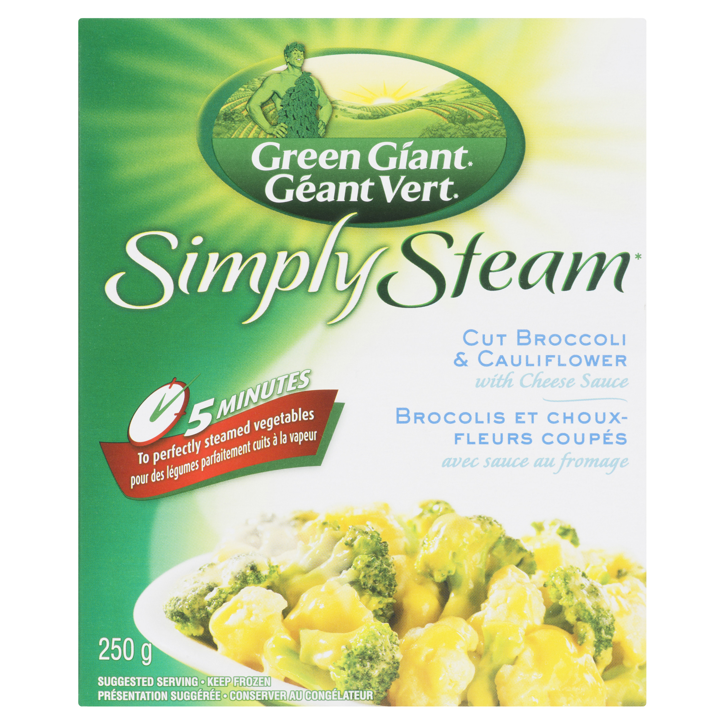 Buy Green Giant Simply Steam Frozen Broccoli & Cauliflower With Cheese ...