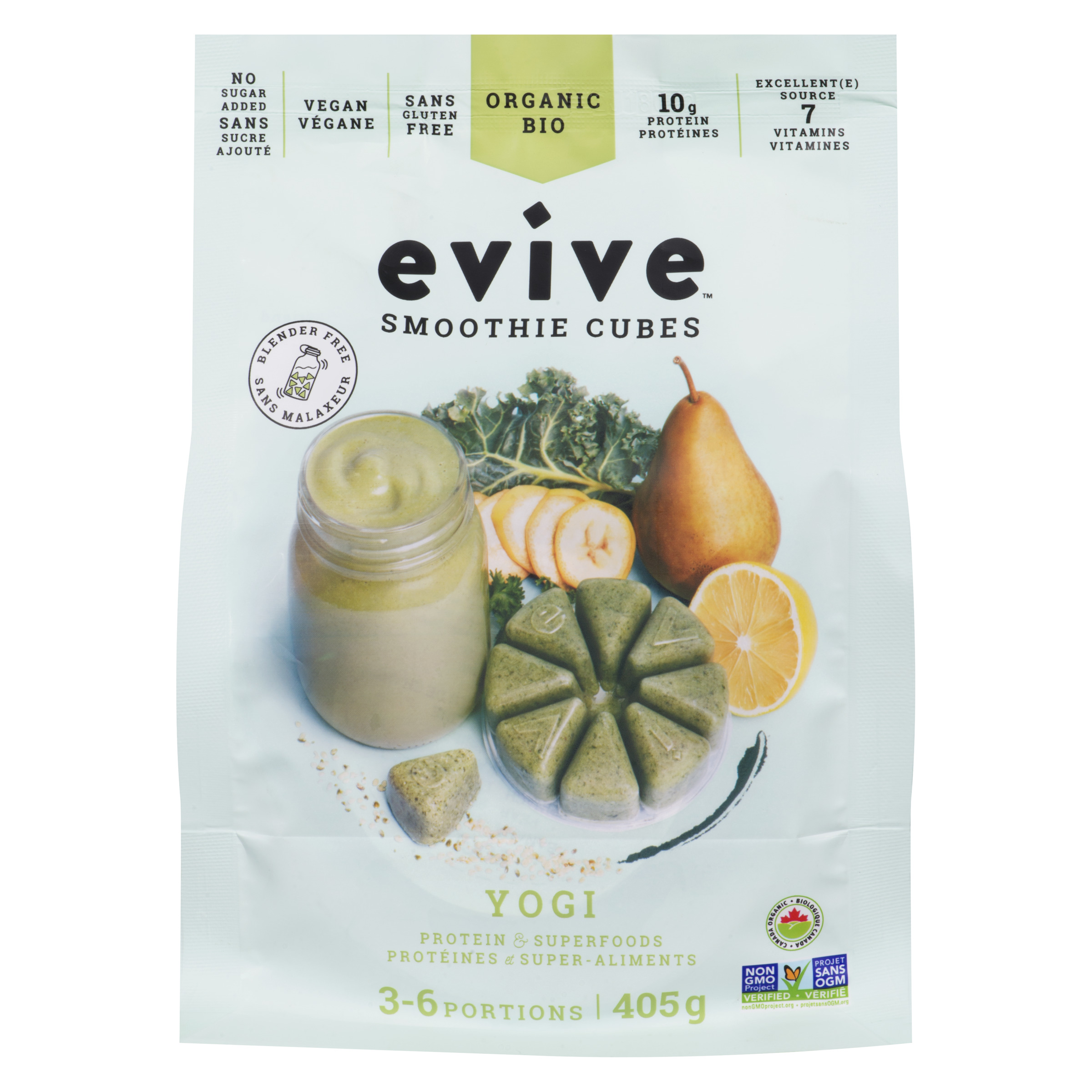 Buy Evive Organic Frozen Smoothie Cubes Yogi 405 g | Safeway Canada