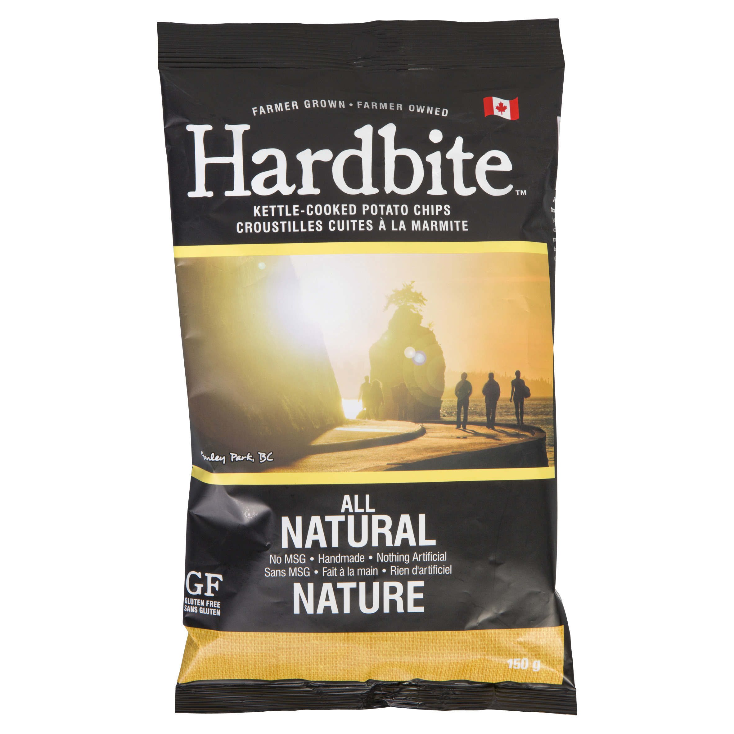 Buy Hardbite Gluten-Free Potato Chips All Natural 150 g | Sobeys Inc.