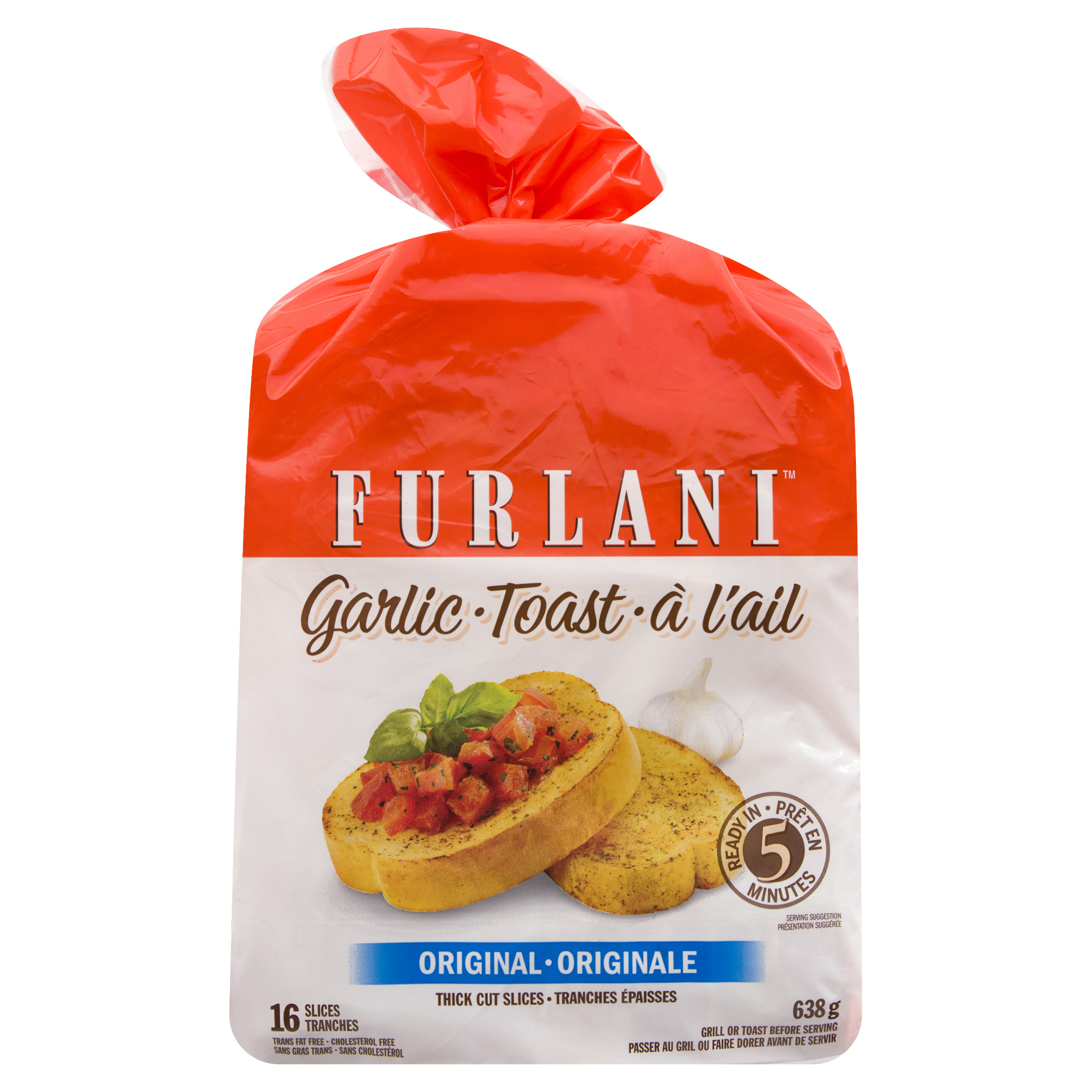 Buy Furlani Frozen Garlic Toast Original 638 g | FreshCo