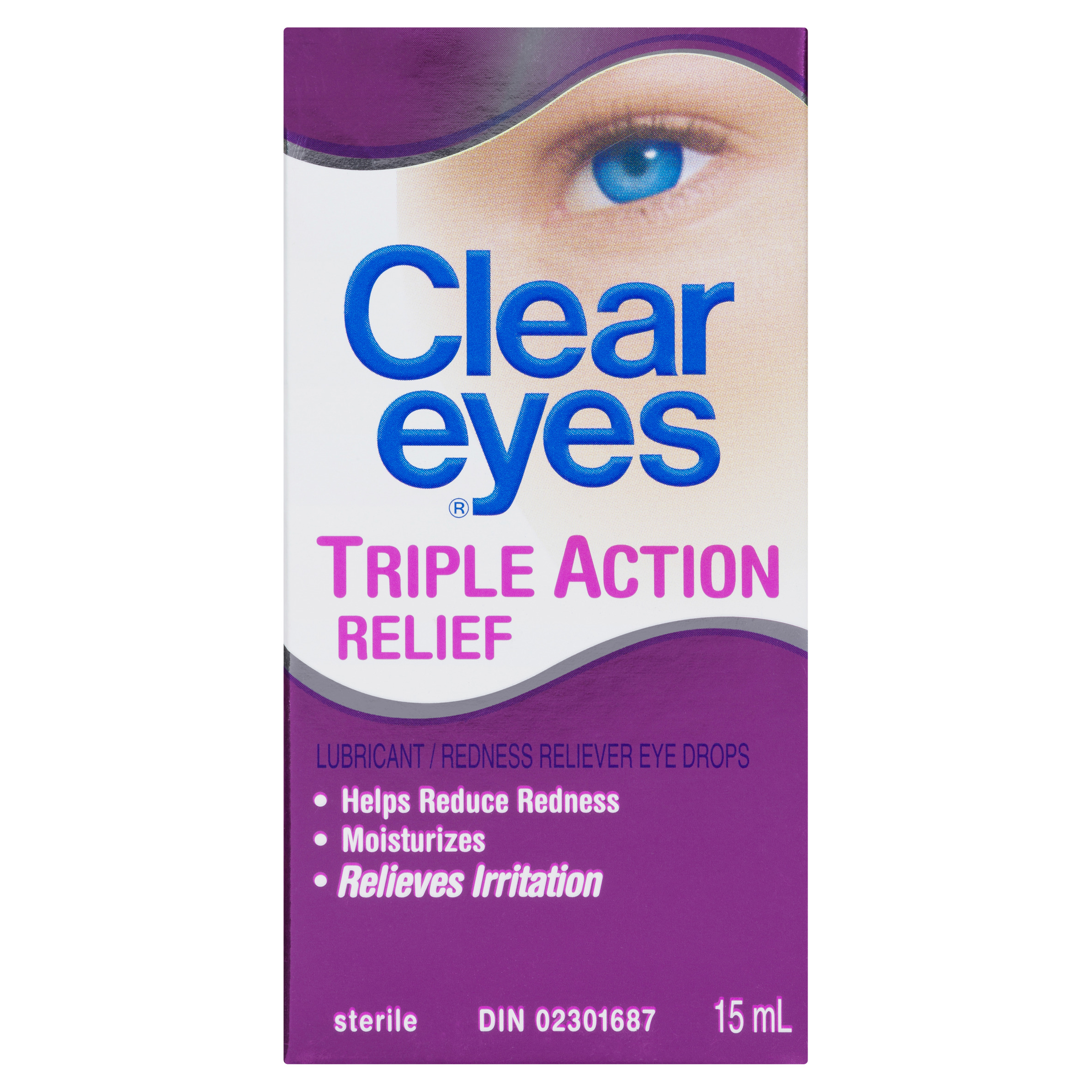 Buy Clear Eyes Eye Drops Triple Action 15 ml | FreshCo