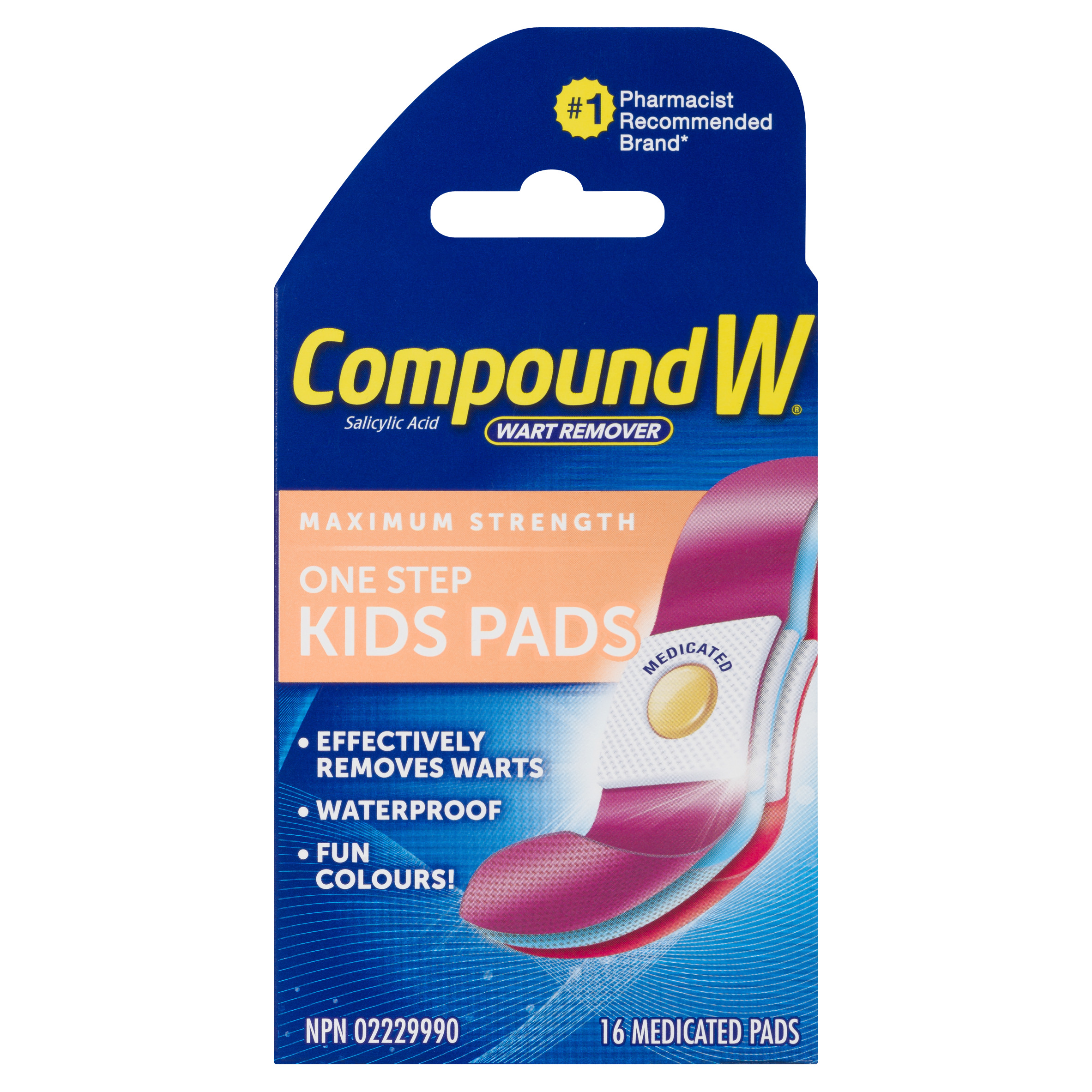 Buy Compound W One Step Wart Remover Pads For Kids 1 Pack | Safeway Canada