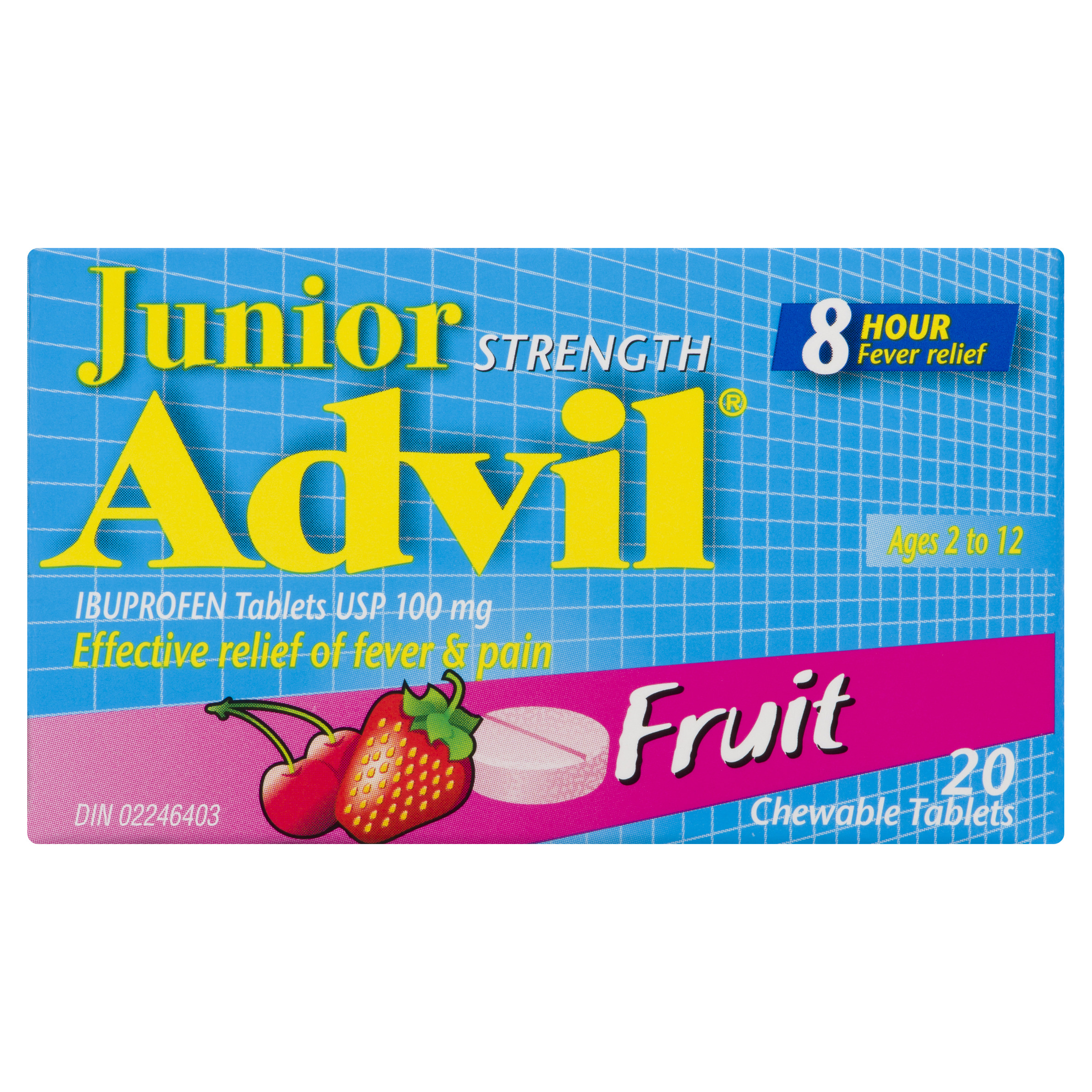 Buy Advil Junior Strength Chewable Tablets Fruit 20 EA | Sobeys Inc.
