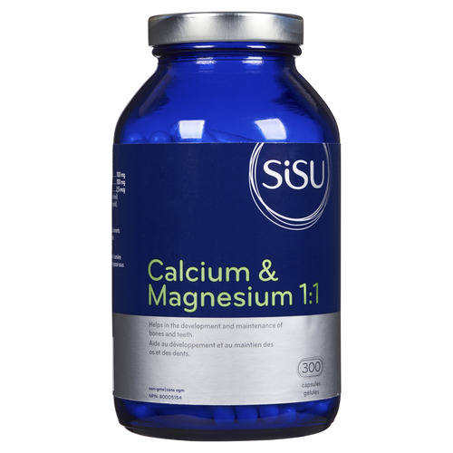 Buy Sisu Vitamins 1:1 Calcium & Magnesium 300 Capsules | Sobeys Inc.