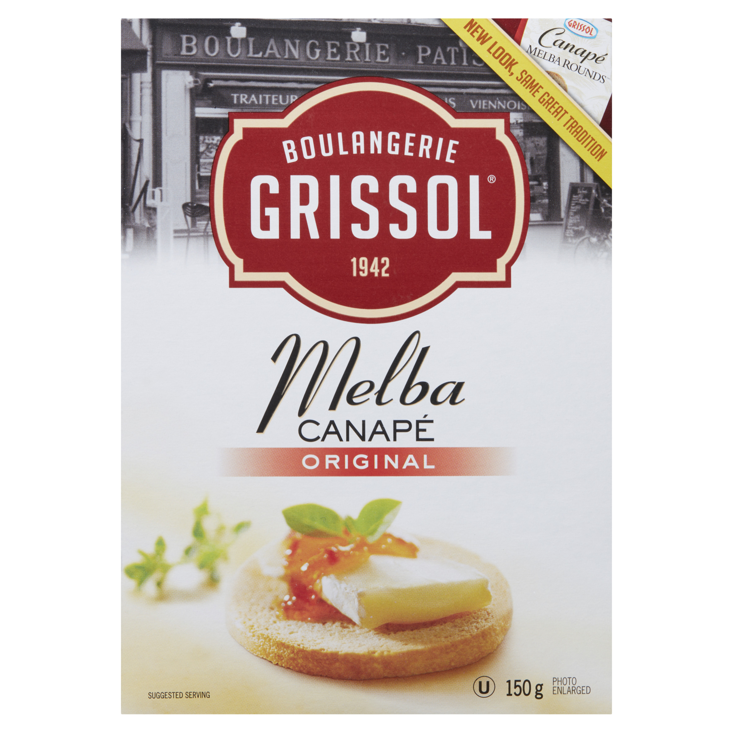 Buy Grissol Melba Toast Canape Plain 150 g | Sobeys Inc.