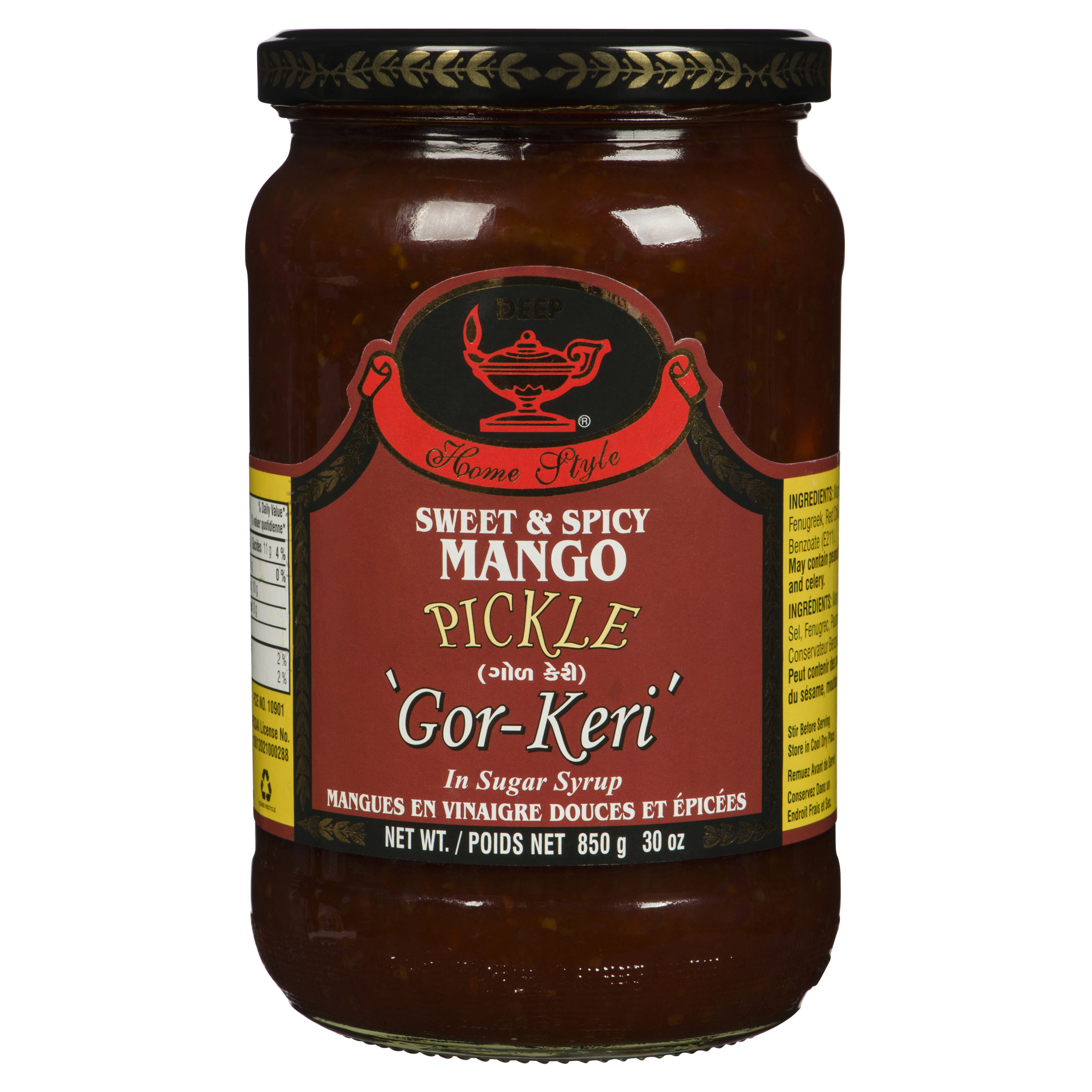 Buy Deep Sweet & Spicy Mango Pickle Gor-Keri 850 g | FreshCo