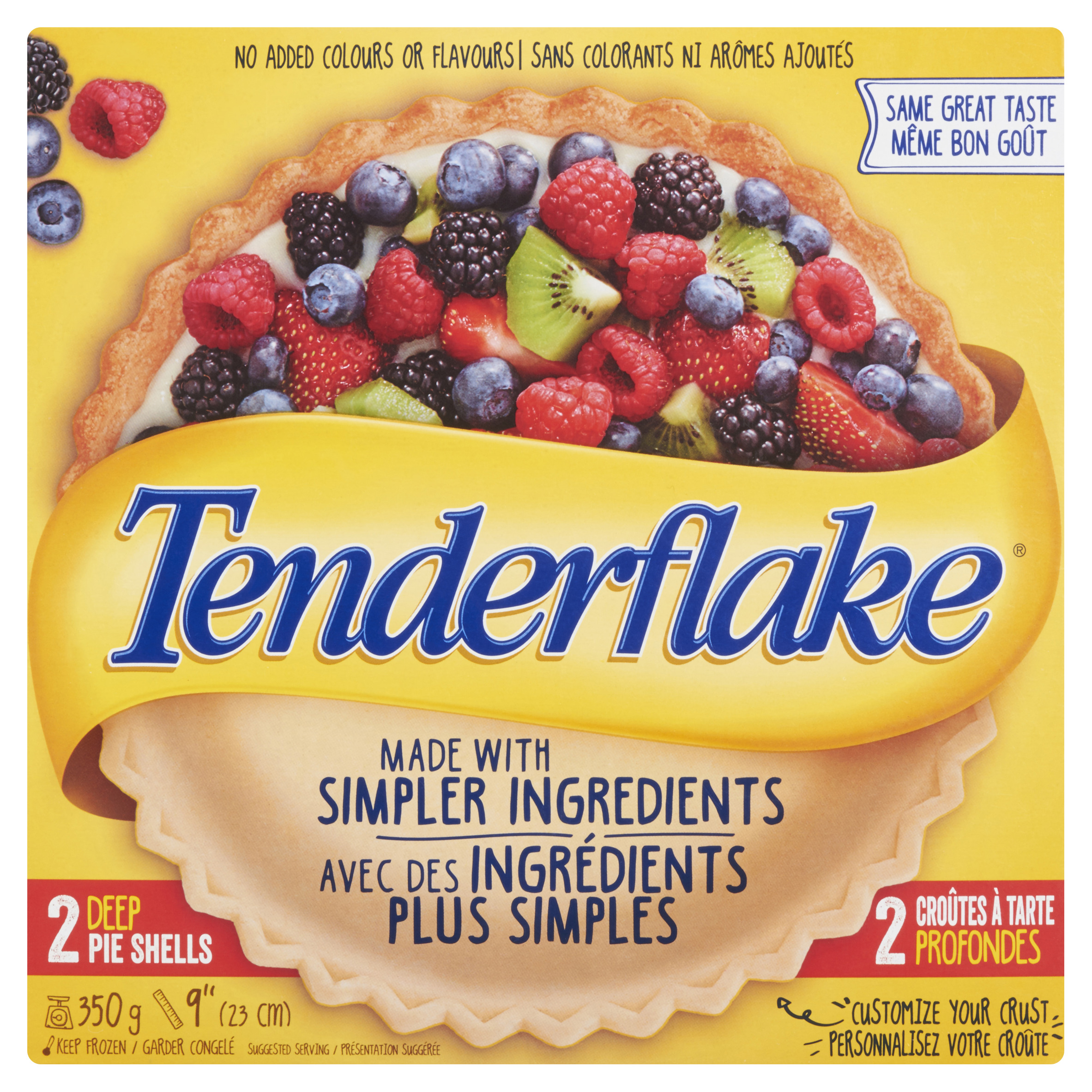 Buy Tenderflake Deep Dish Pie Shells 9-Inch 350 g (frozen) | Sobeys Inc.