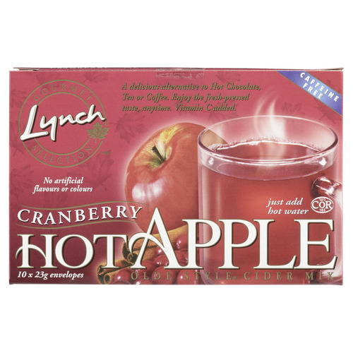 Buy Lynch Hot Apple Cider Mix Cranberry 230 g | Sobeys Inc.
