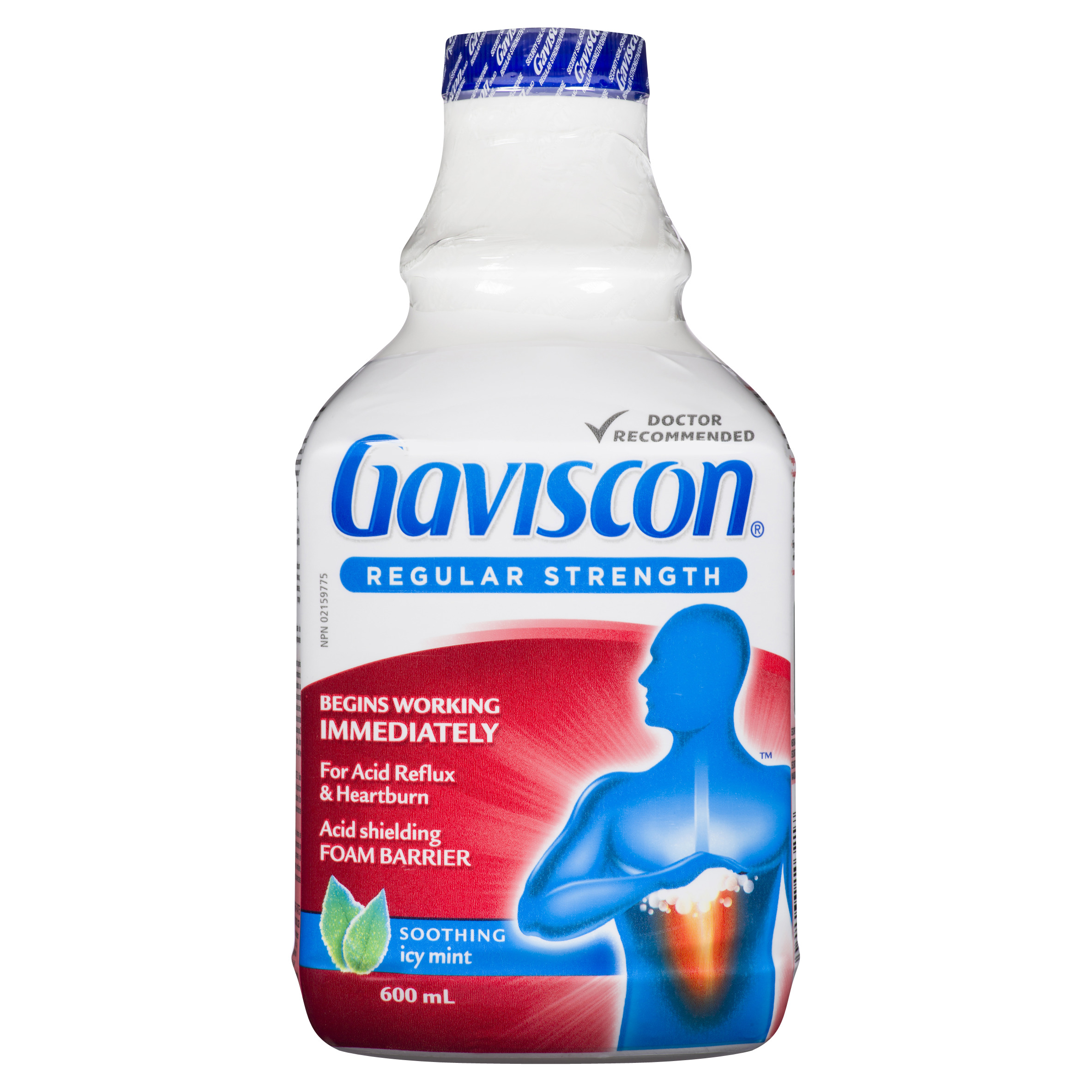 Buy Gaviscon Liquid Antacid Icy Mint 600 ml | Safeway Canada