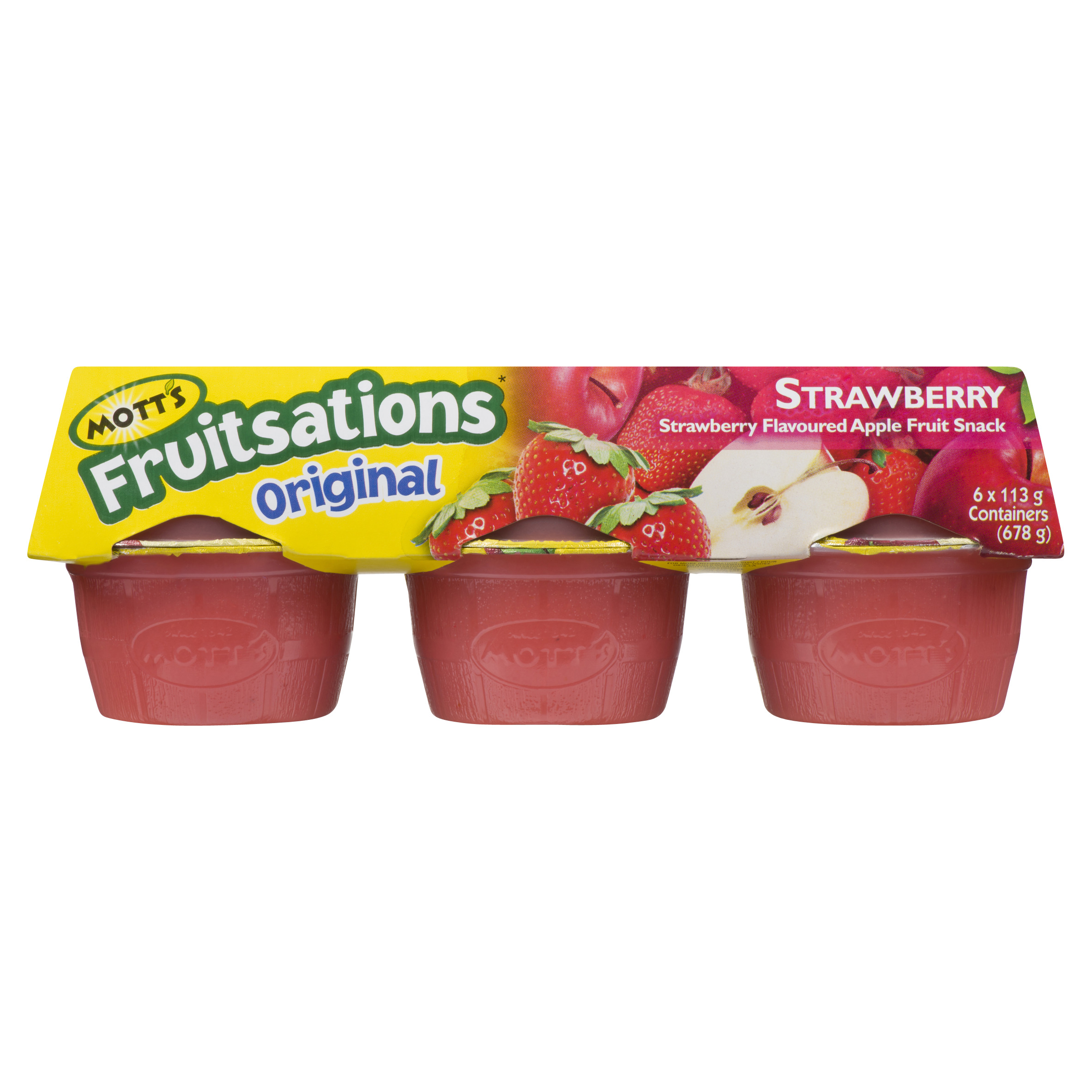 Buy Mott's Fruitsations Apple Fruit Snack Original Strawberry 6 x 113 g ...
