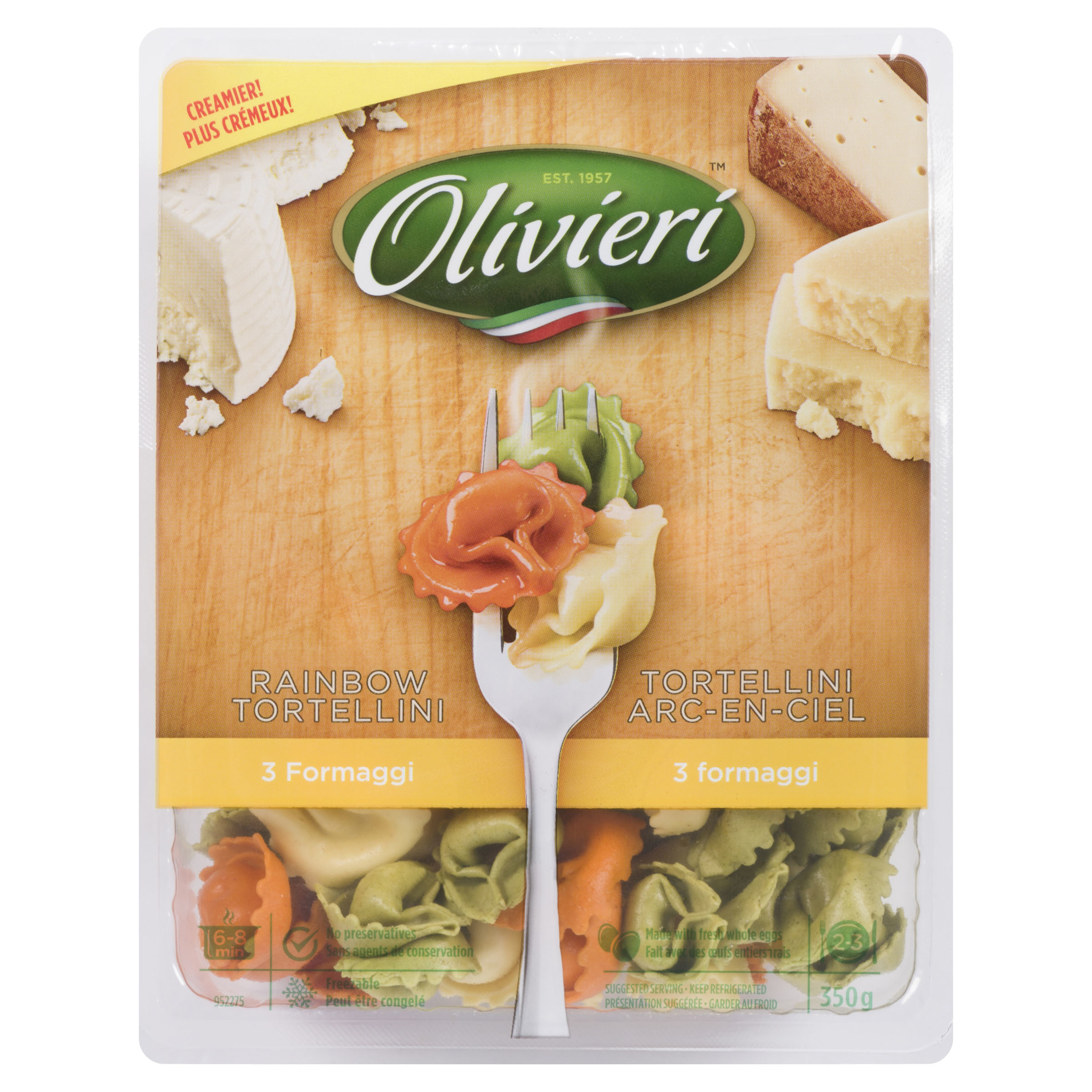 Buy Olivieri 3 Formaggi Rainbow Tortellini 350 g | Safeway Canada