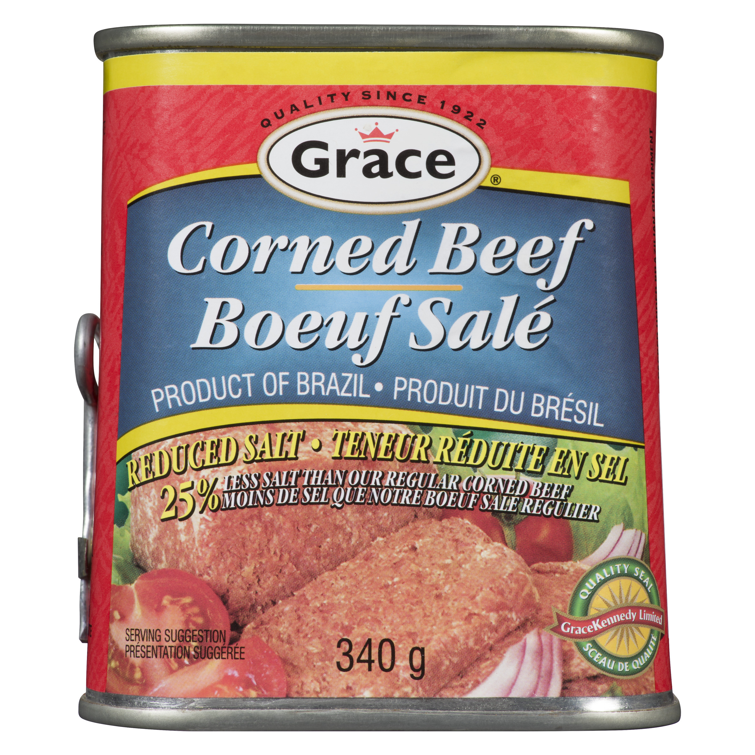 Buy Grace Canned Corned Beef Reduced Salt 340 g | FreshCo