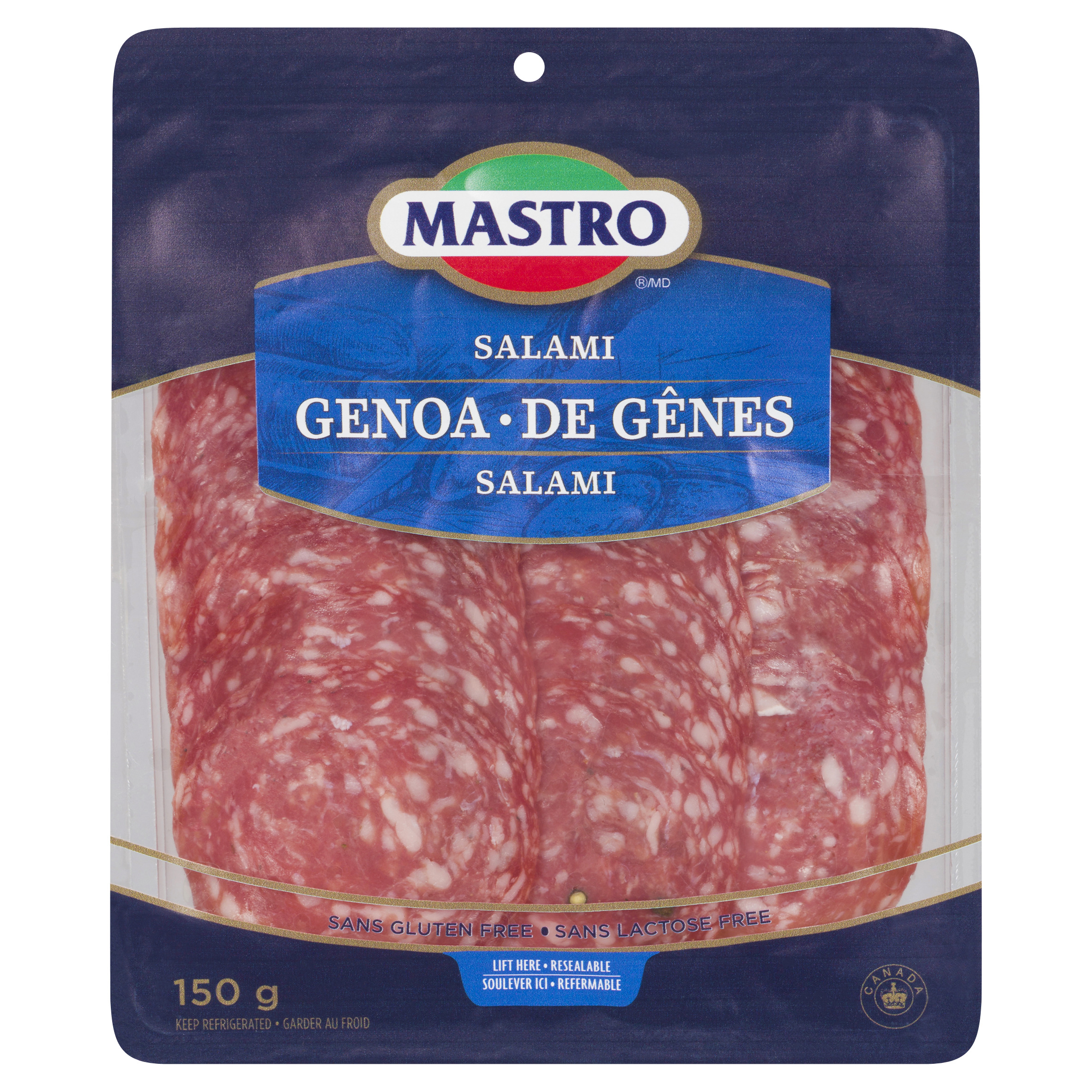 Buy Mastro Genoa Sliced Meat Salami 150 g | Sobeys Inc.