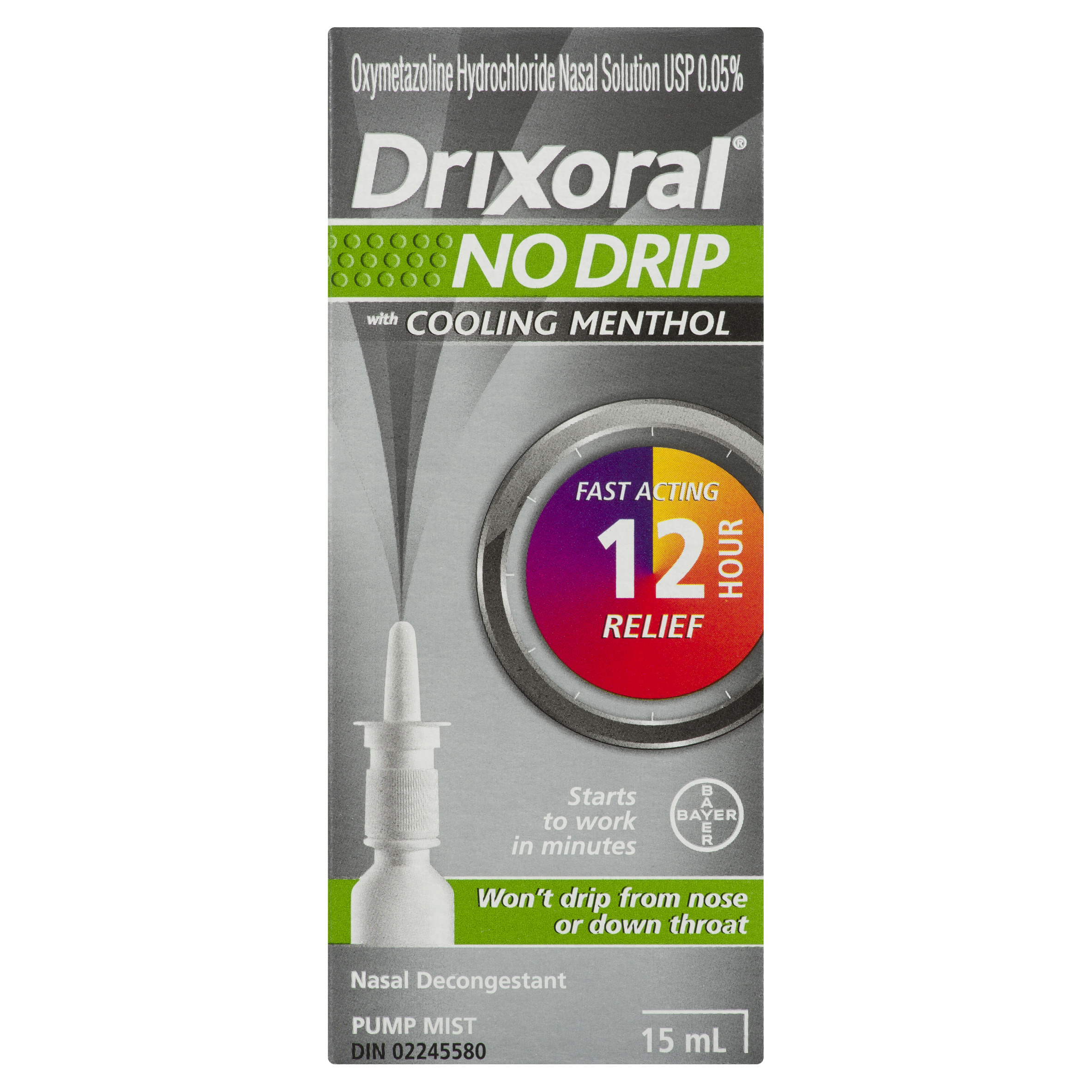 Buy Drixoral Cling No Drip Nasal Decongestant Methol 15 ml | Sobeys Inc.