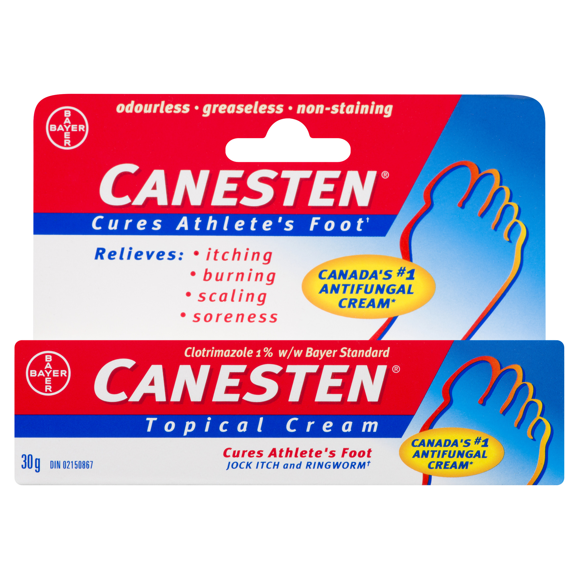 Buy Canesten Topical Foot Cream 30 g | FreshCo