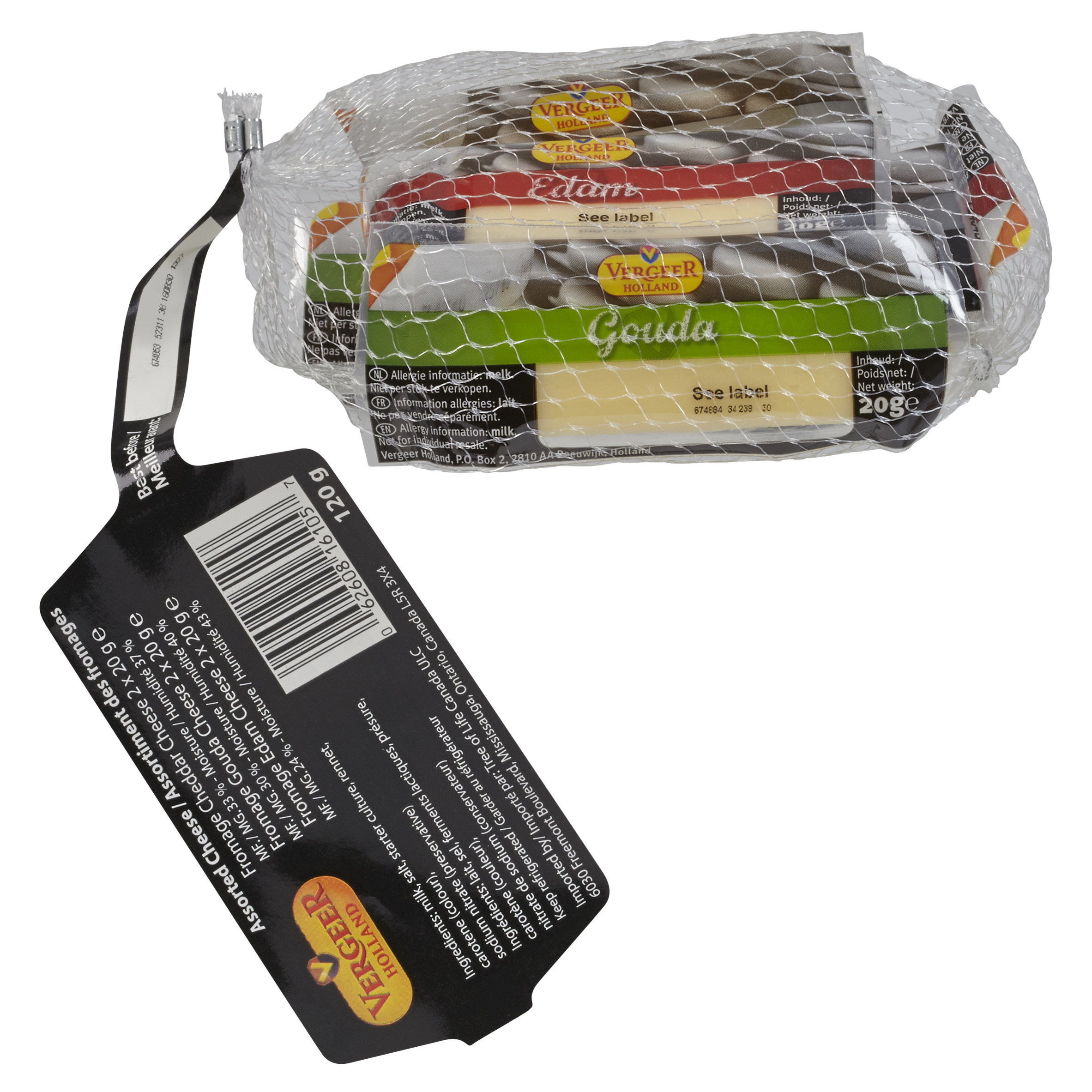 Buy Vergeer Holland Cheese Portions 120 g | Sobeys Inc.
