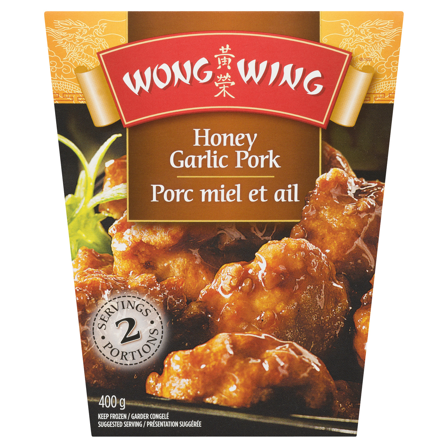 Buy Wong Wing Frozen Honey Garlic Pork 400 g | Sobeys Inc.