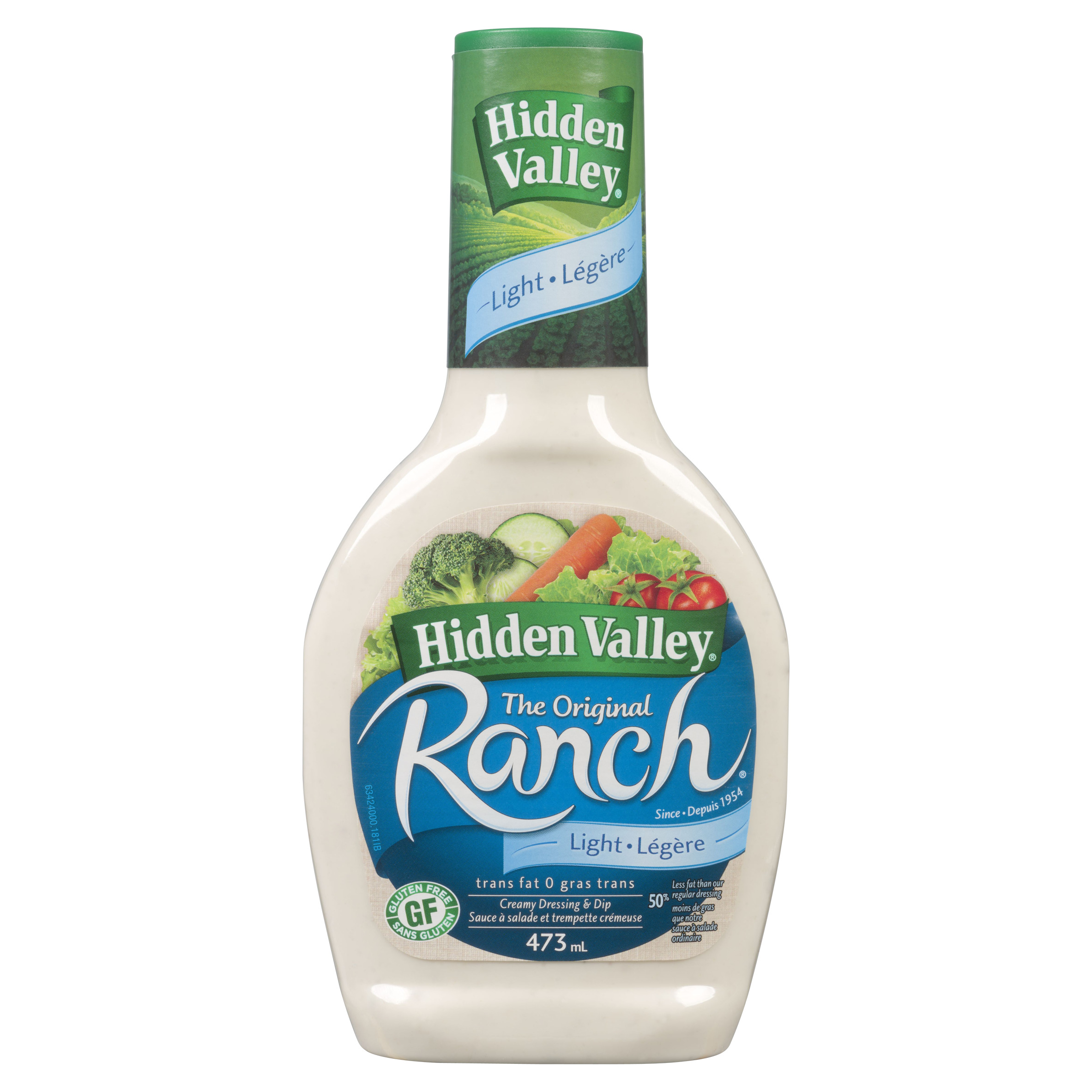 Buy Hidden Valley Gluten-Free Creamy Dressing & Dip Light Ranch ...