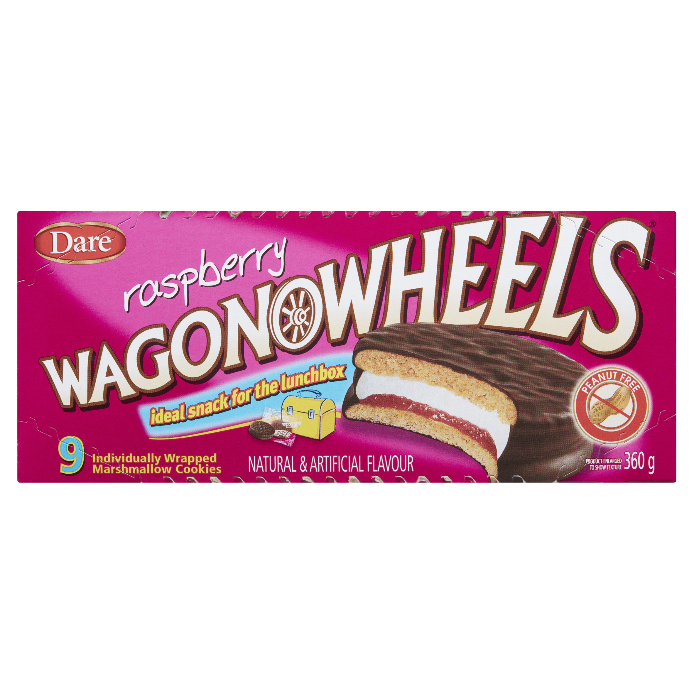 Buy Dare Peanut-Free Wagon Wheels Raspberry 360 g | Safeway Canada