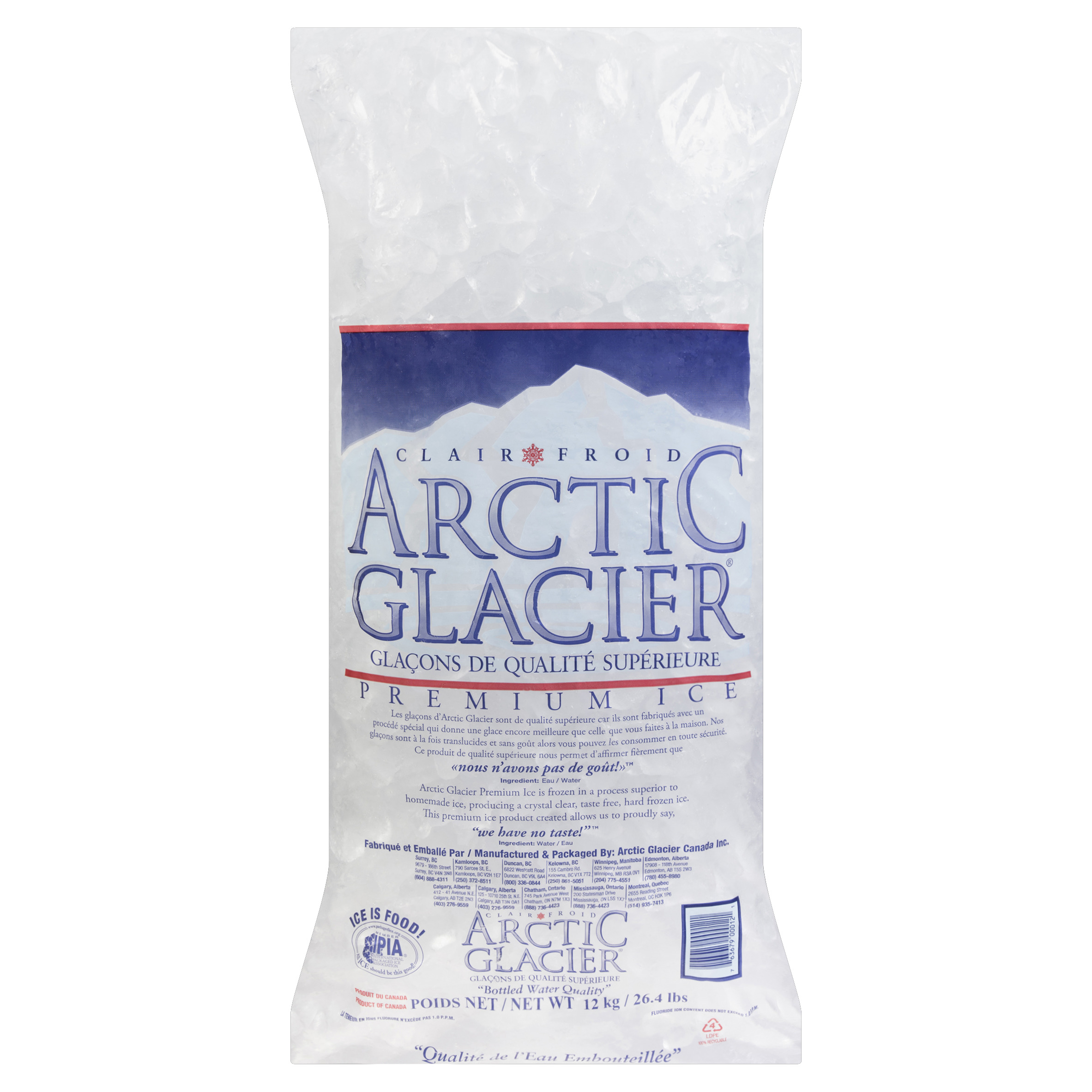 Buy Arctic Glacier Ice Cubes 12 kg | Sobeys Inc.