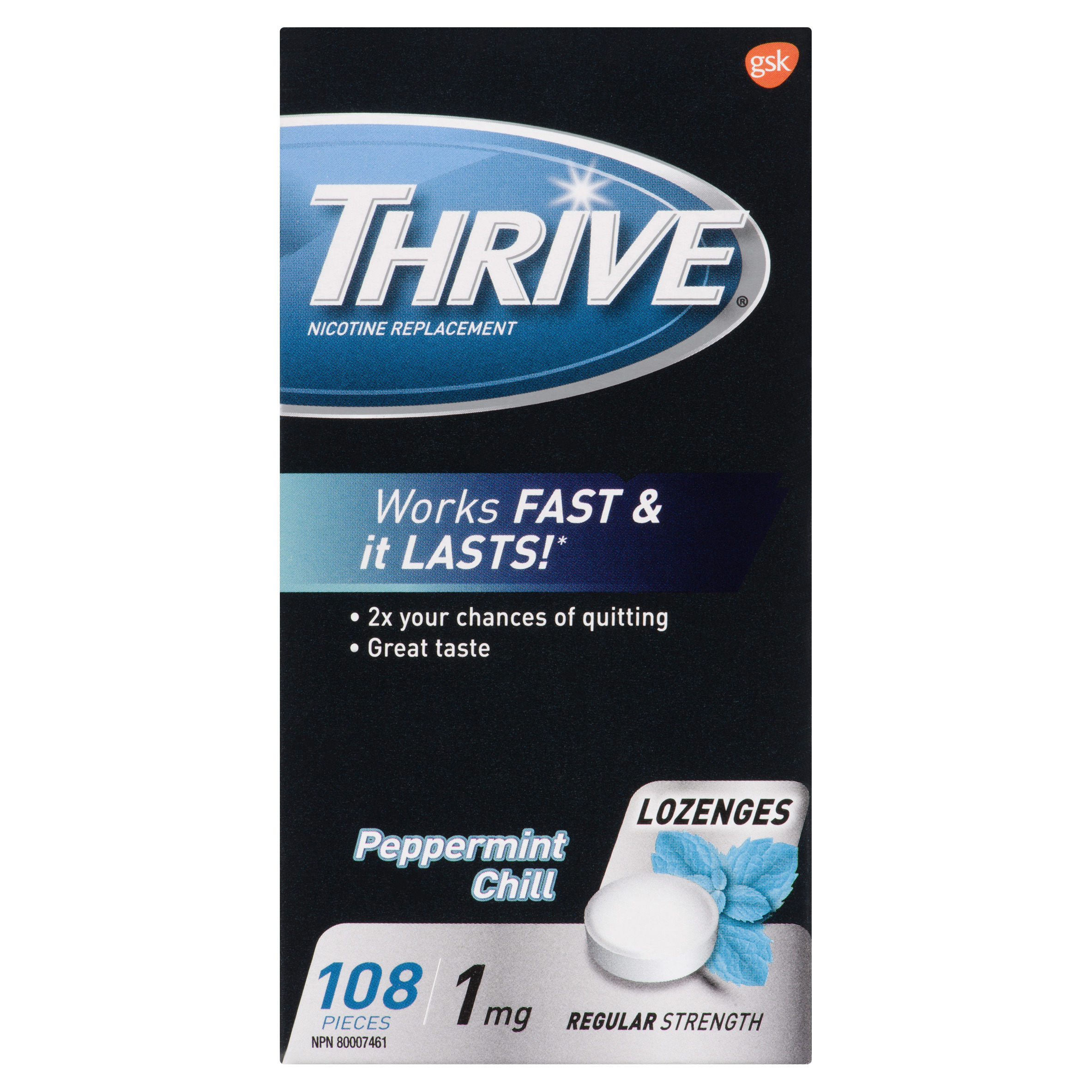 Buy Thrive 1mg Nicotine Lozenge Mint 108 EA | Safeway Canada