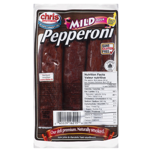 Buy Chris Brothers Mild Pepperoni 250 g | Sobeys Inc.