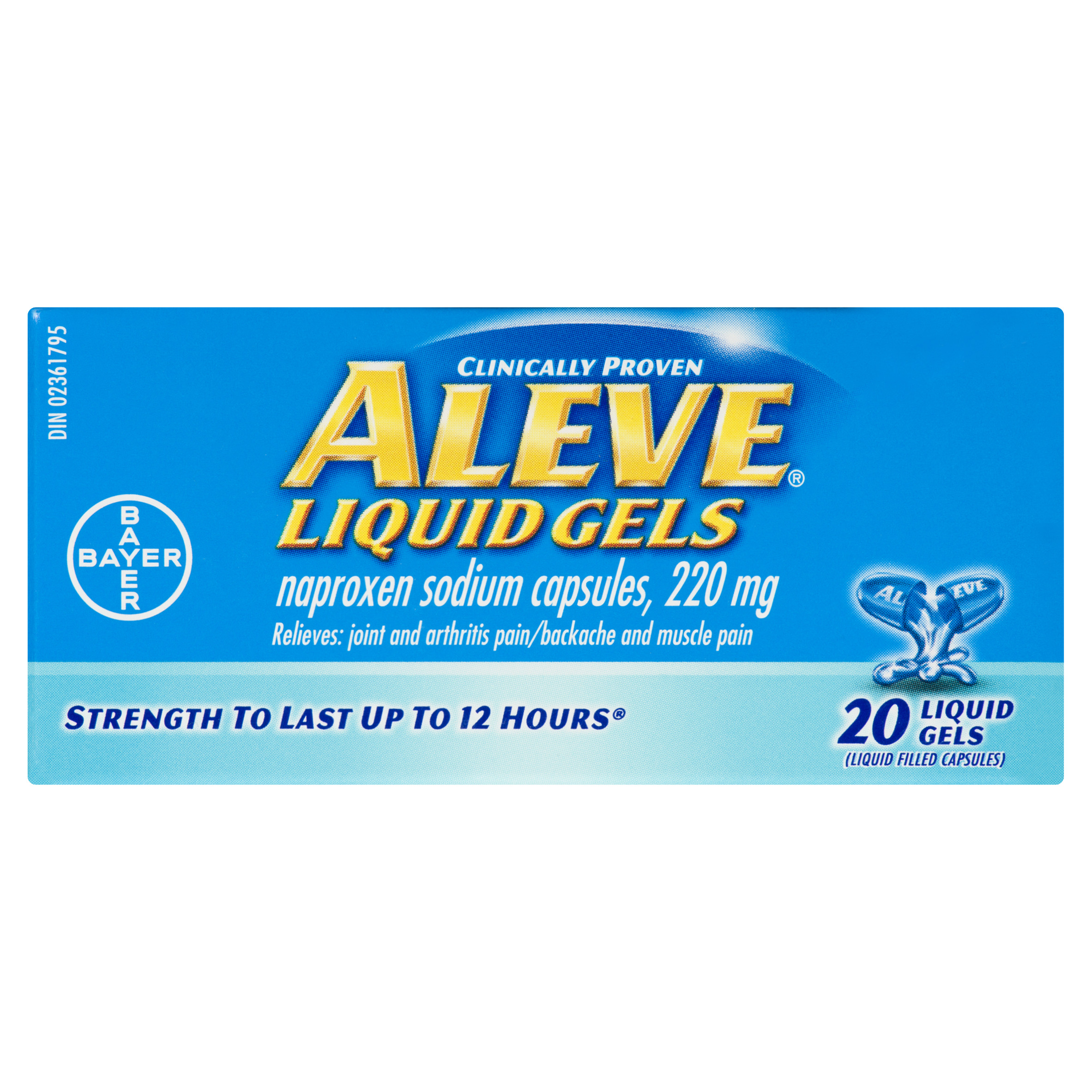 Buy Aleve Pain Relief Liquid Gels 20 EA | Sobeys Inc.