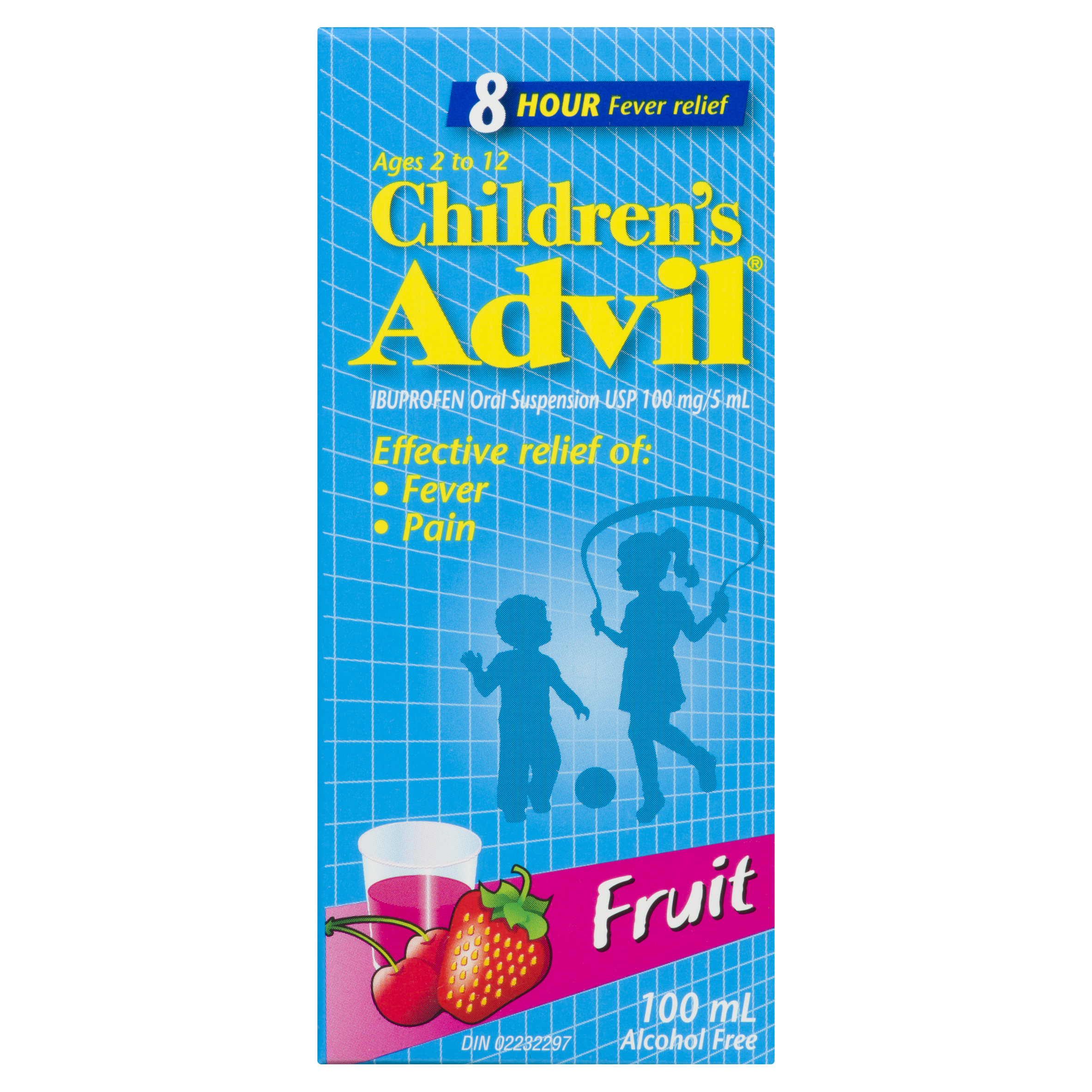 Buy Children's Advil Junior Strength Oral Suspension Fruit 100 ml ...