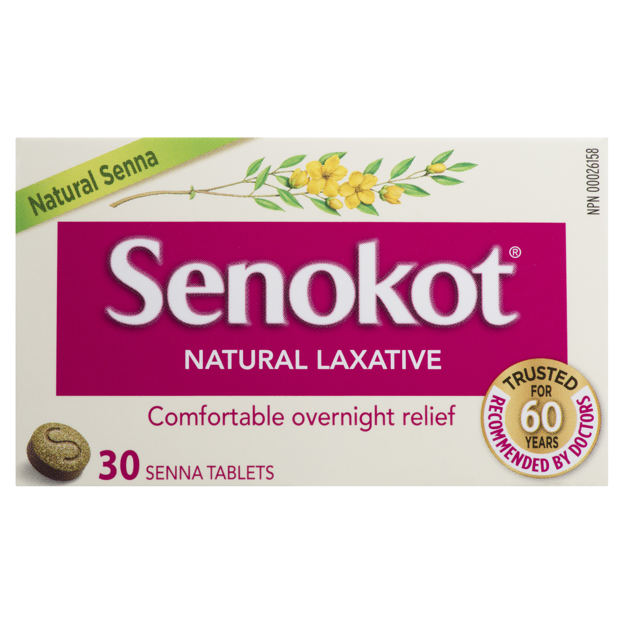 Buy Senoket Senna Laxative 30 Tablets | Sobeys Inc.