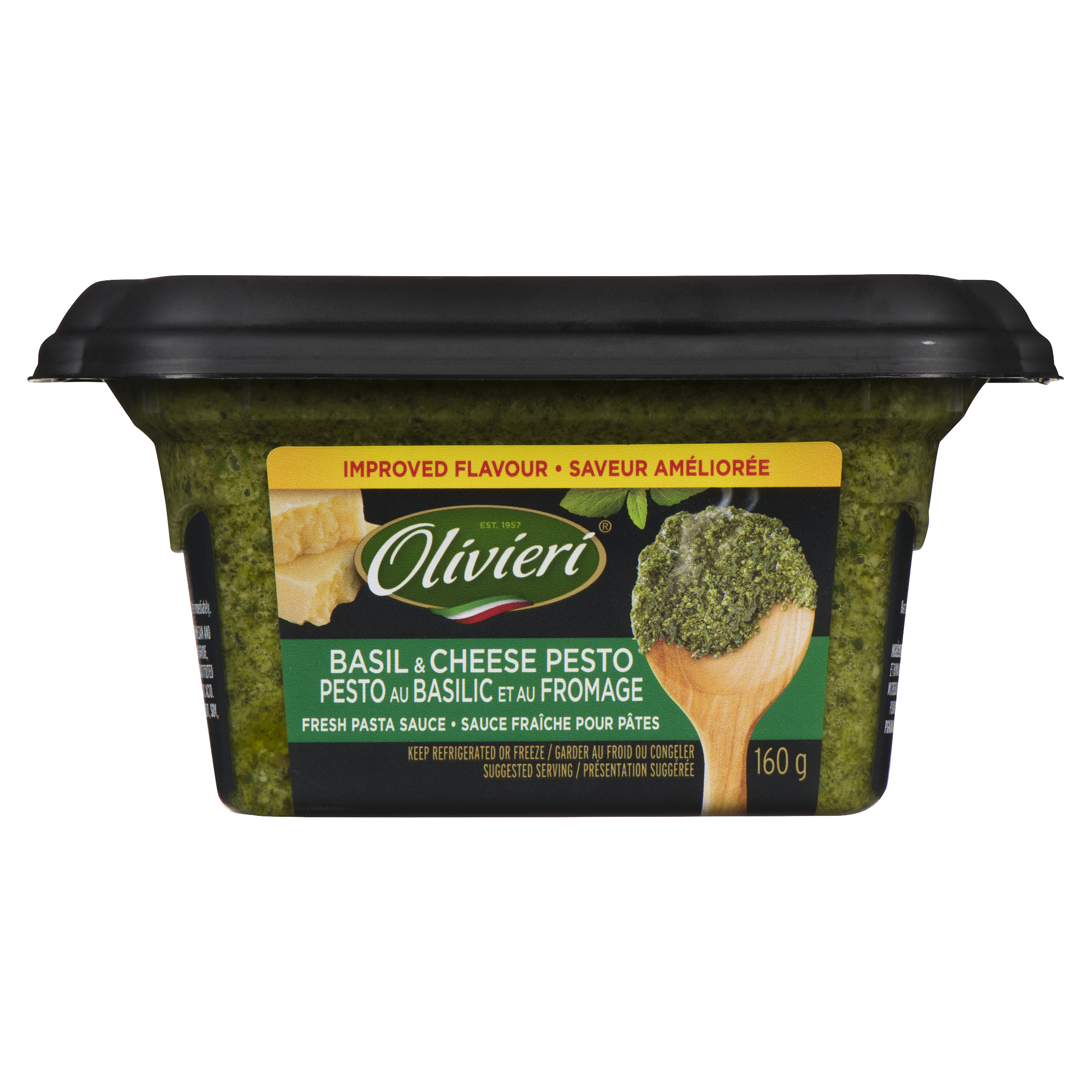 Buy Olivieri Basil & Cheese Pesto 160 g | Safeway Canada