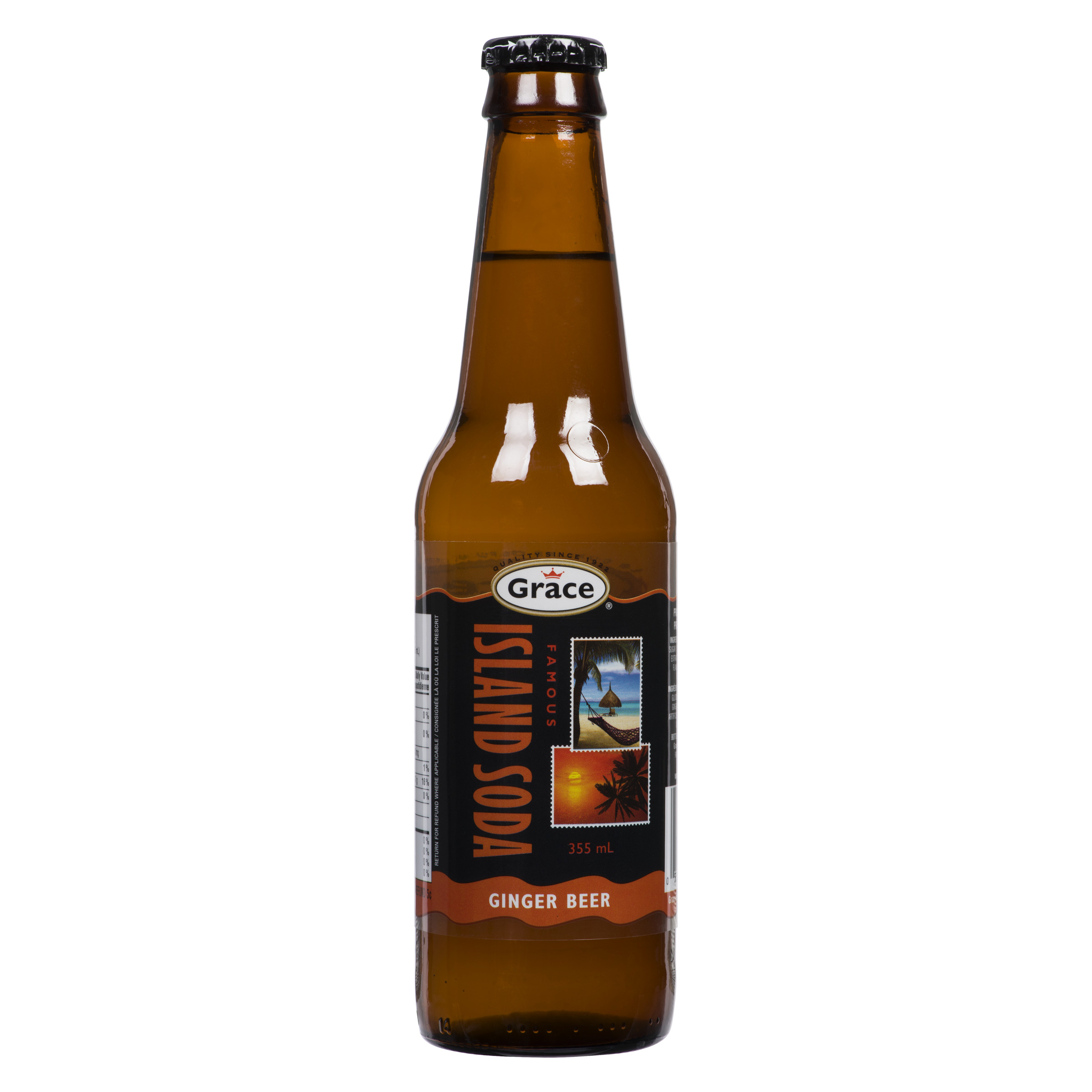 Buy Grace Island Soda Ginger Beer 330 ml (bottle) | Sobeys Inc.