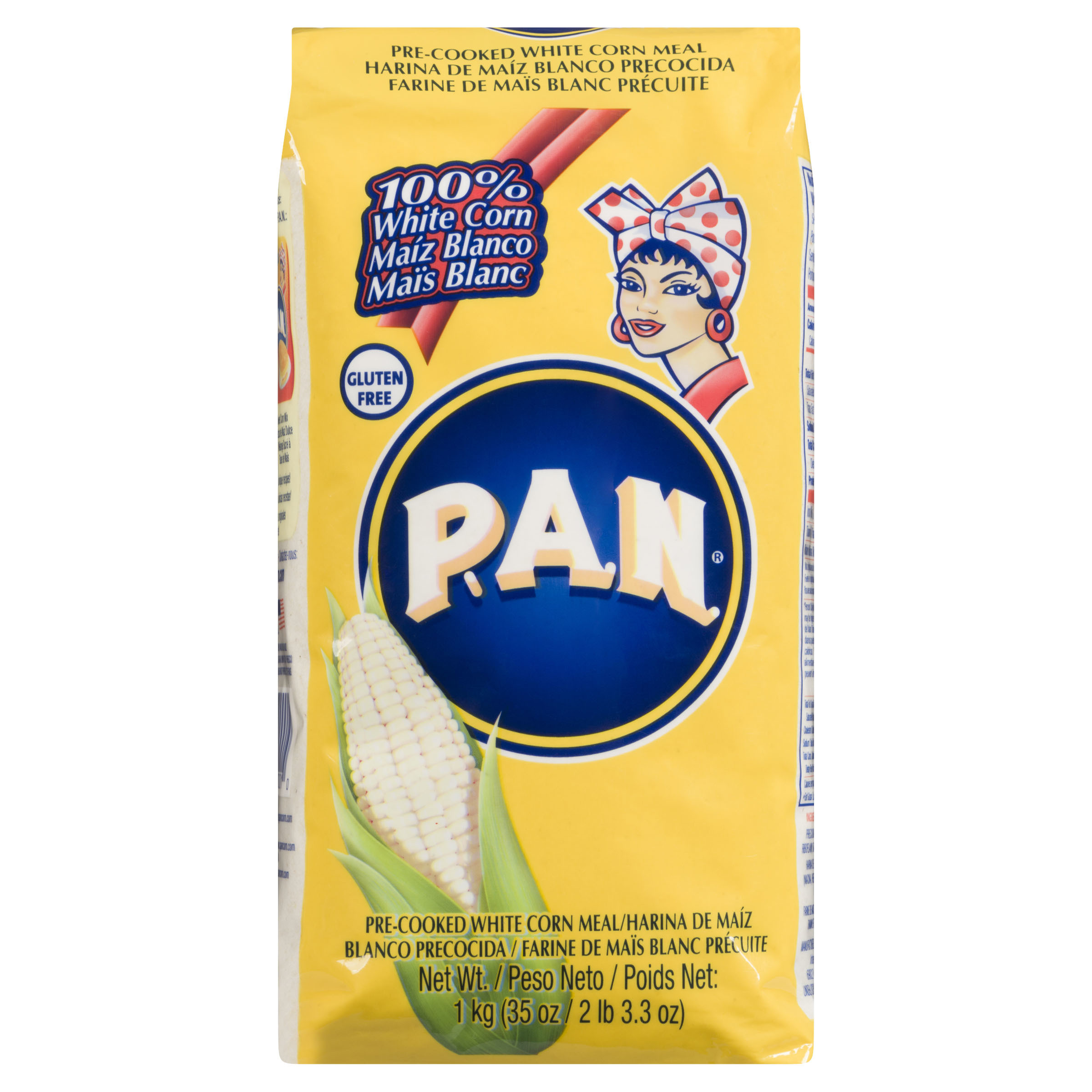 Buy PAN Pre Cooked White Corn Flour 1 kg | FreshCo