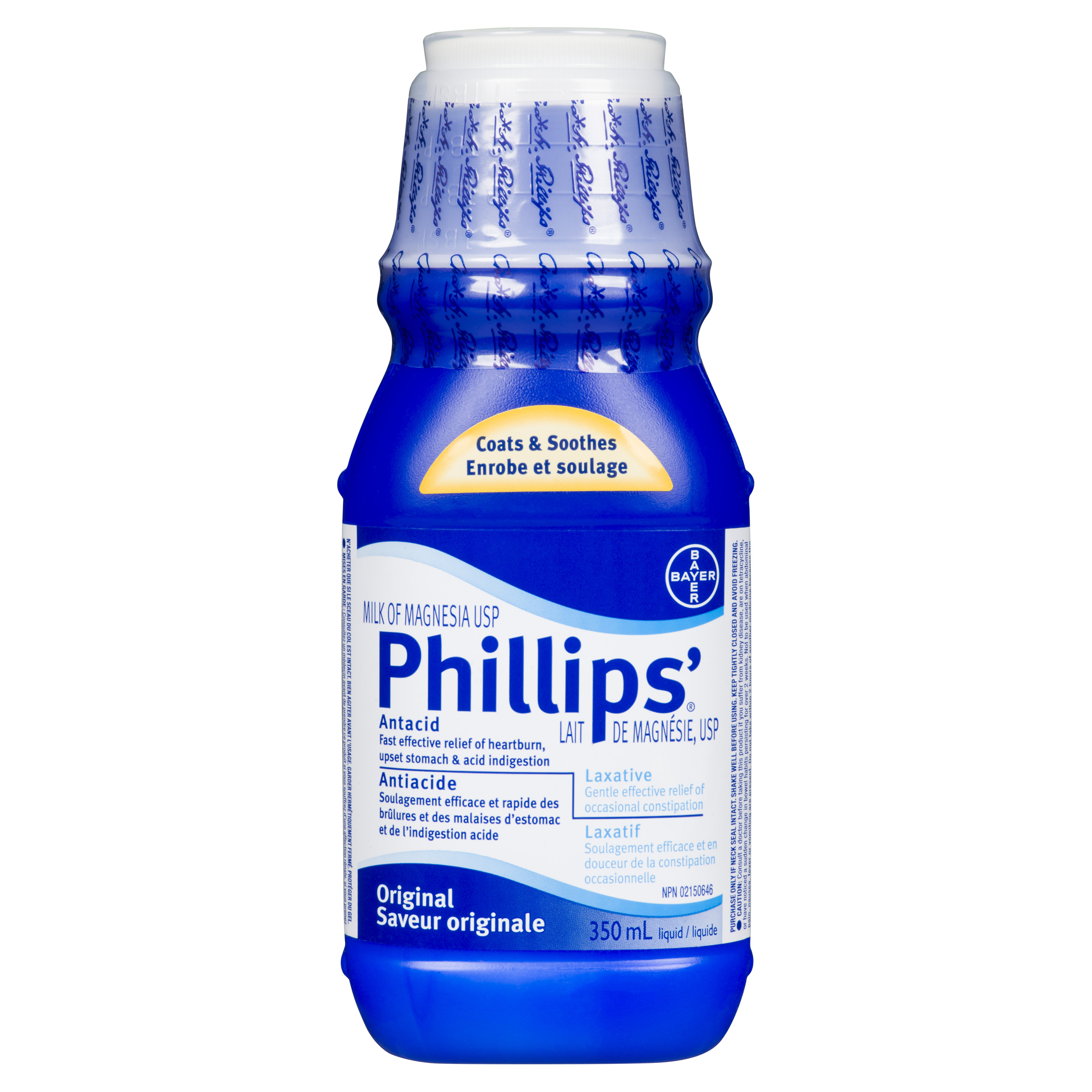 Buy Phillips Milk of Magnesia Liquid 350 ml | FreshCo