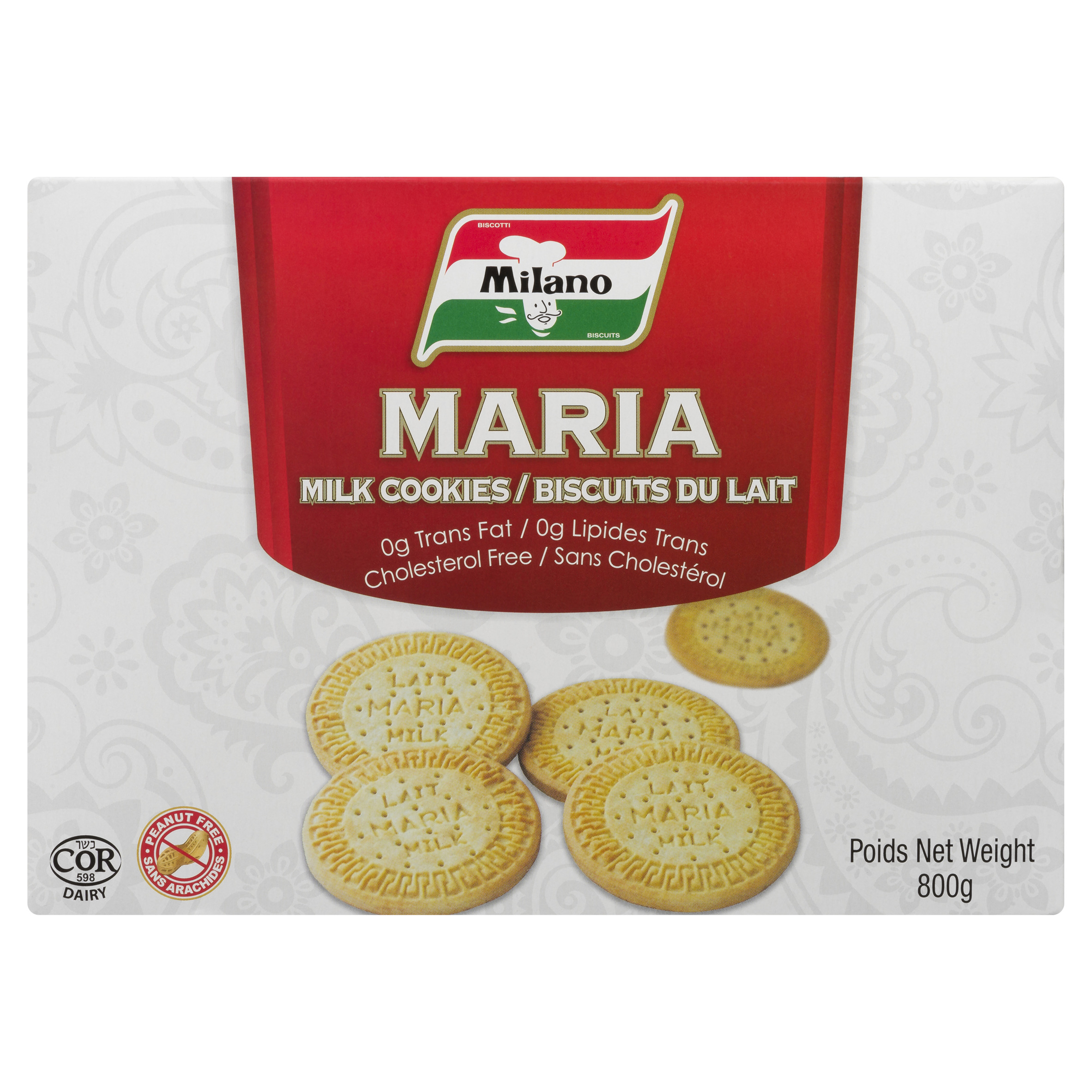 Buy Milano Maria Milk Cookies 800 g | Sobeys Inc.