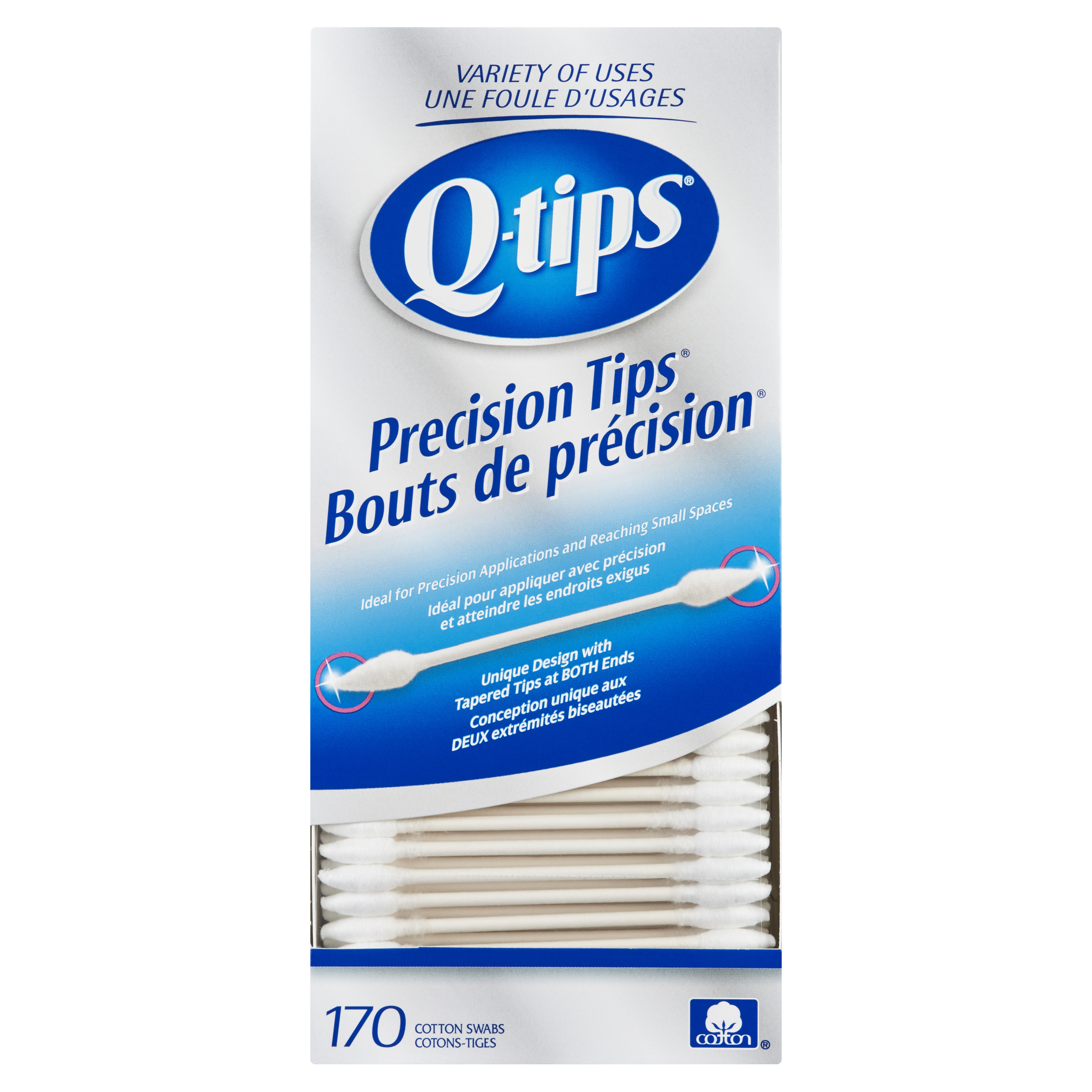 Buy Q-Tips Precision Tip Cotton Swabs 170 Pack | Sobeys Inc.