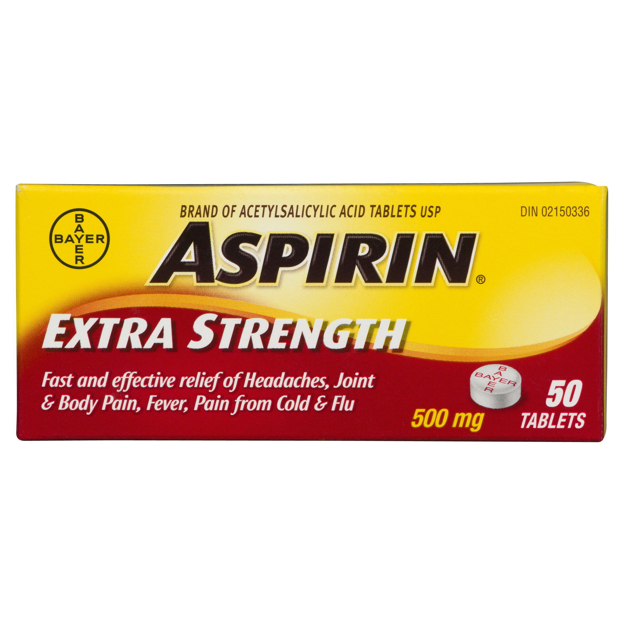 Buy Aspirin ASA Extra Strength Pain Relief Tablets 50 EA | FreshCo