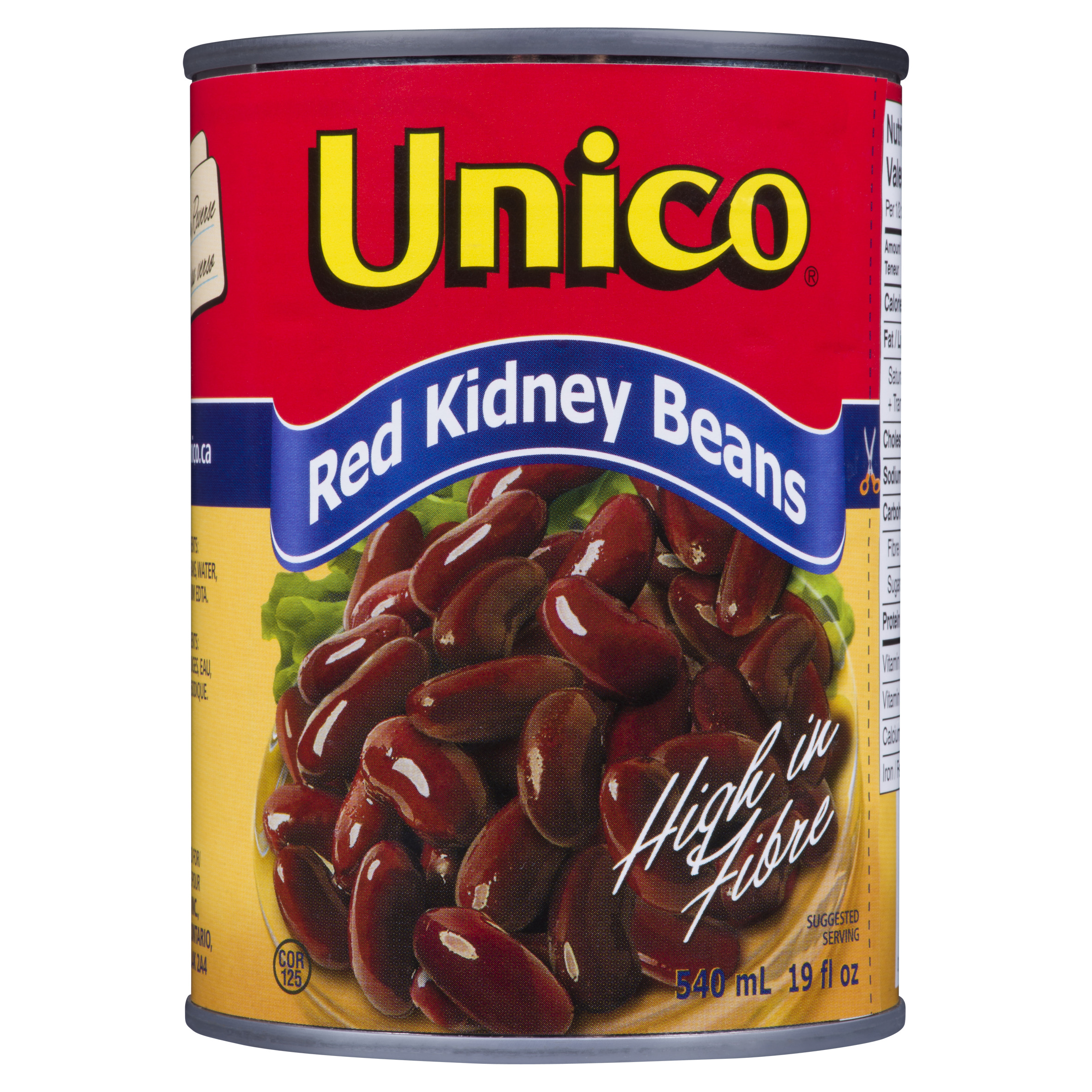 Buy Unico Beans Red Kidney 540 ml | Sobeys Inc.