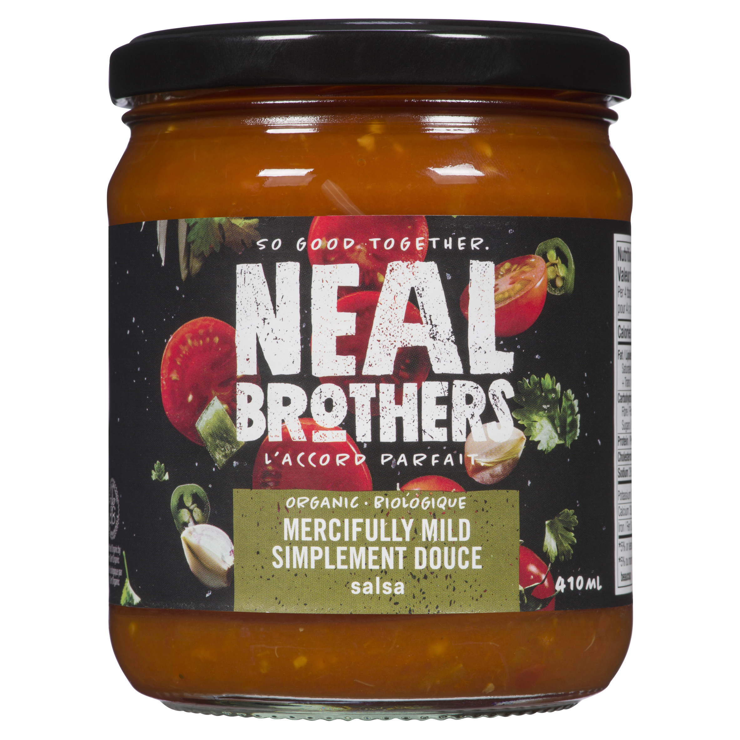 Buy Neal Brothers Organic Salsa Mercifully Mild 410 ml | Sobeys Inc.