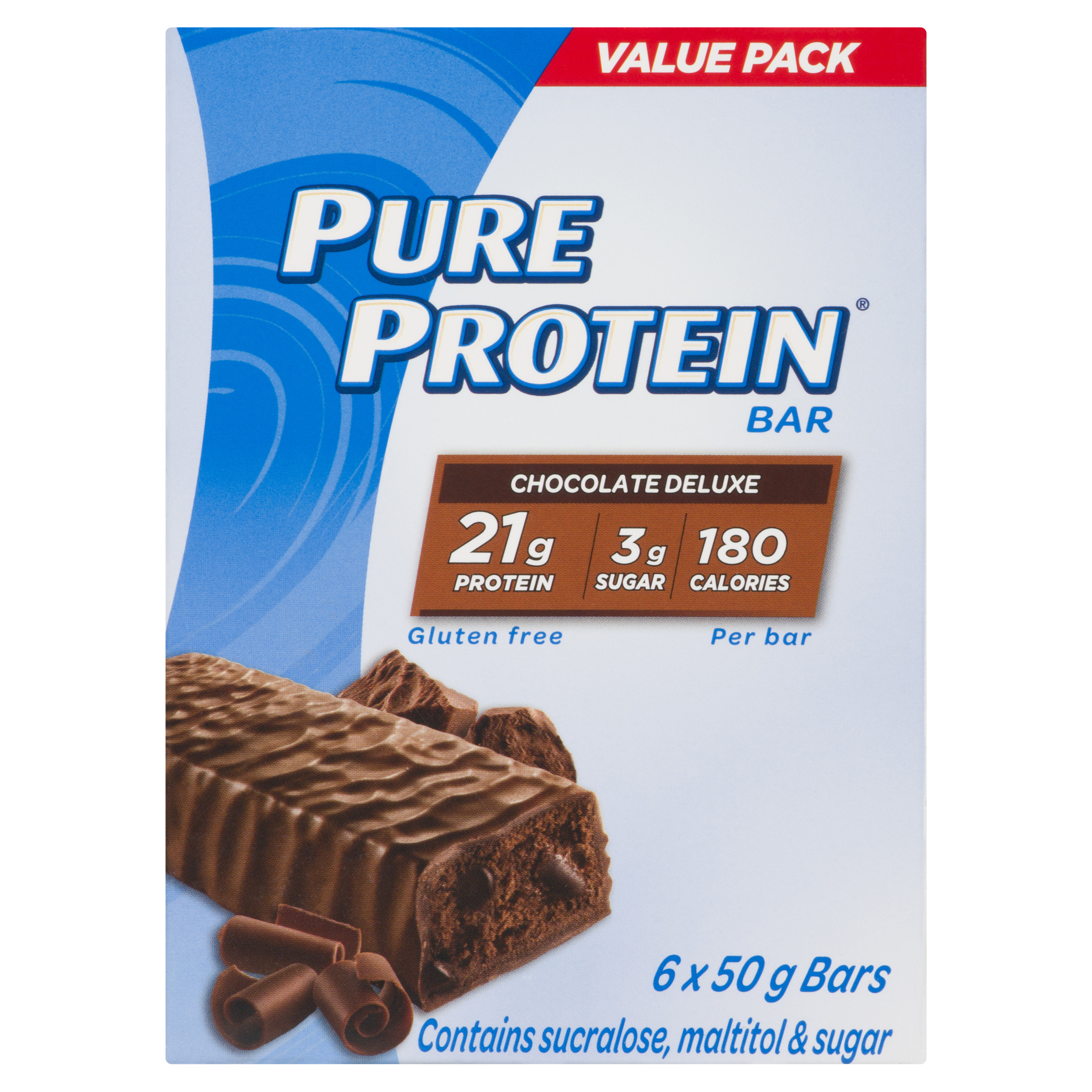 Buy Pure Protein Chocolate Deluxe Value Pack Energy Bar 6 x 50 g ...