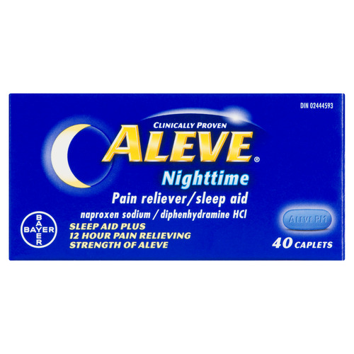 Buy Aleve Nighttime Pain Reliever Caplets 40 EA | FreshCo