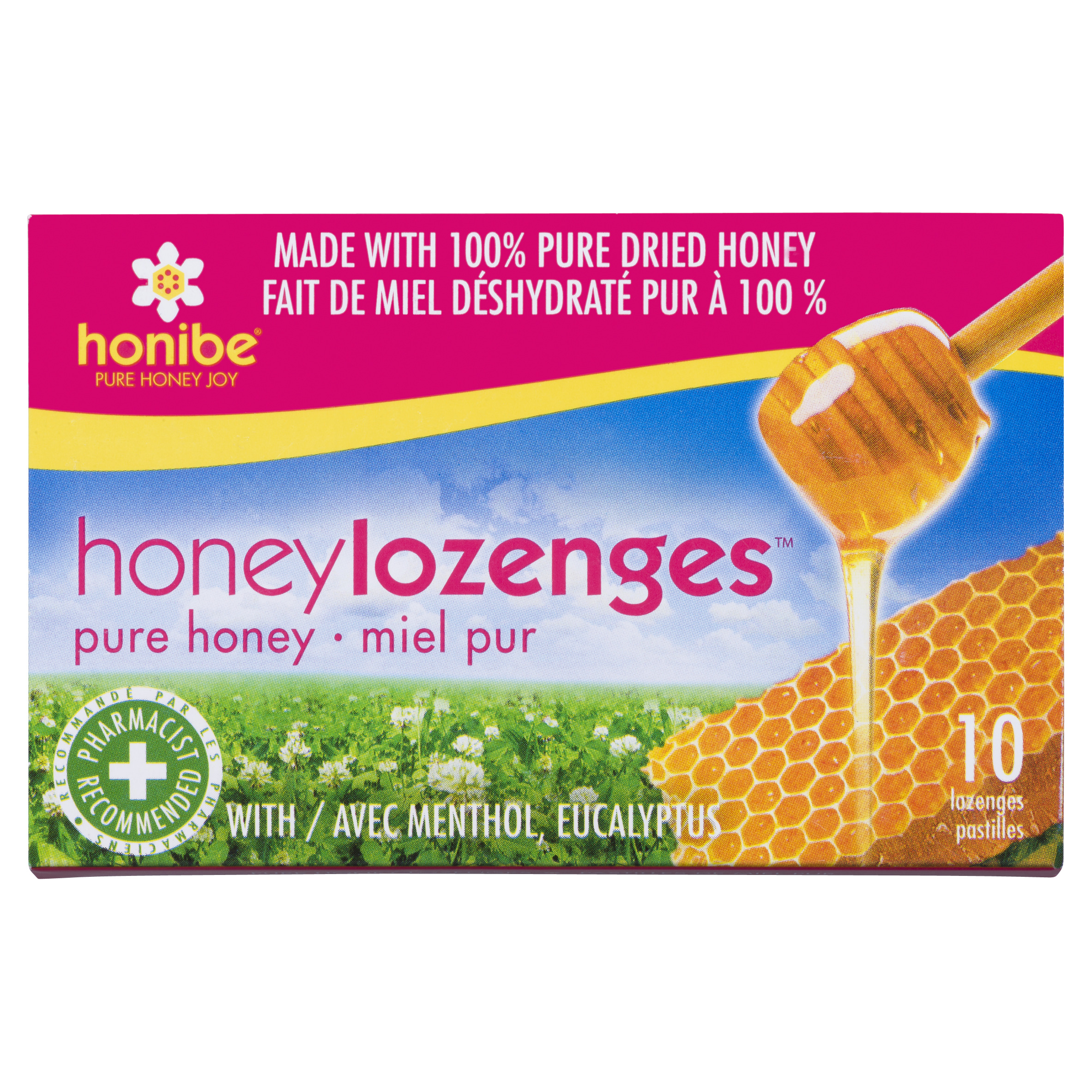 Buy Honibe Pure Honey With Menthol and Eucalyptus Lozenges | FreshCo