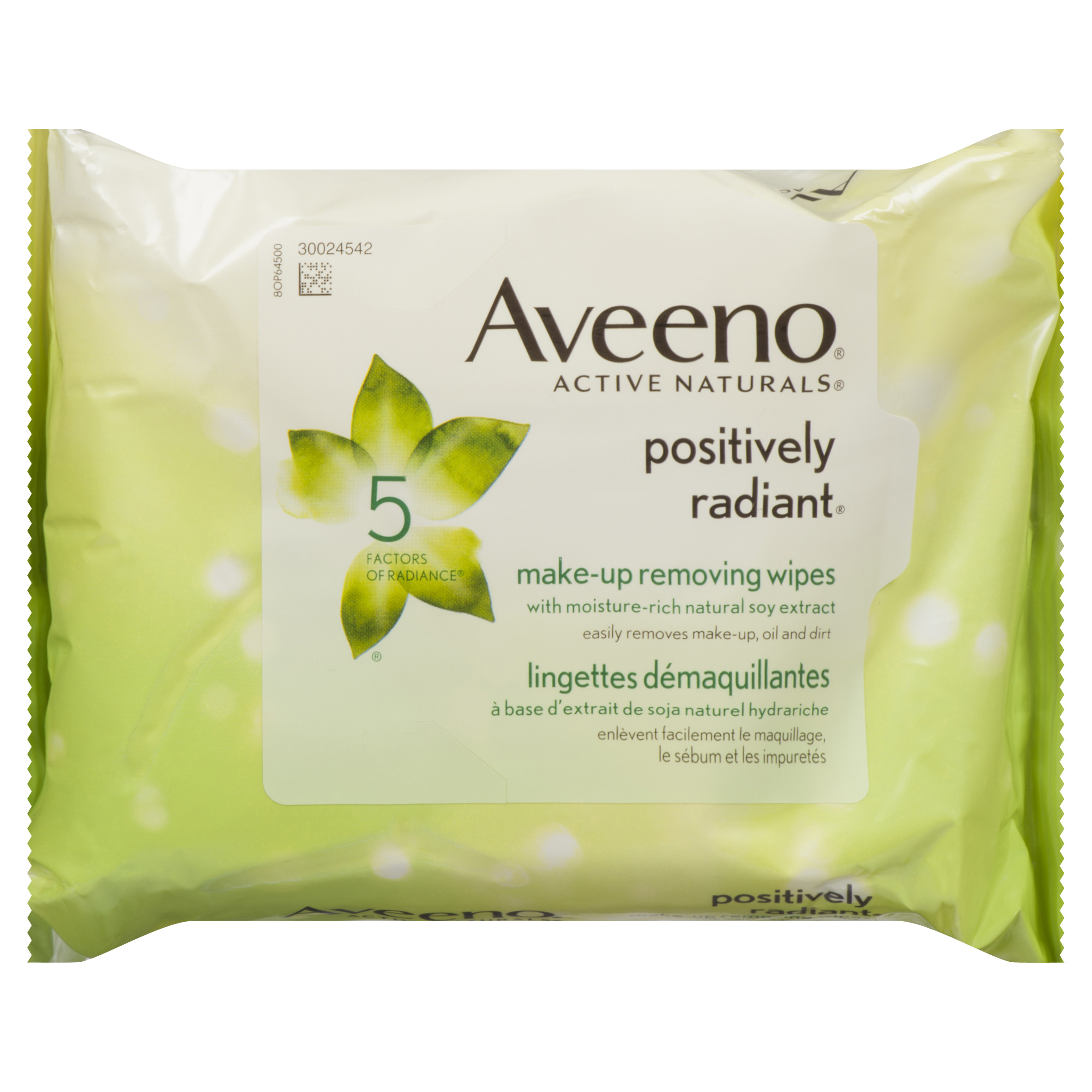 Buy Aveeno Positively Radiant Makeup Removing Wipes 25 Sheets | Sobeys Inc.