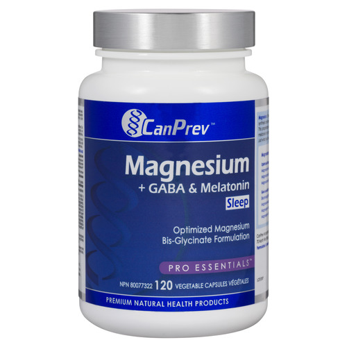 Buy CanPrev Gaba & Melatonin Sleep Magnesium Vegetable Capsules 120 ...