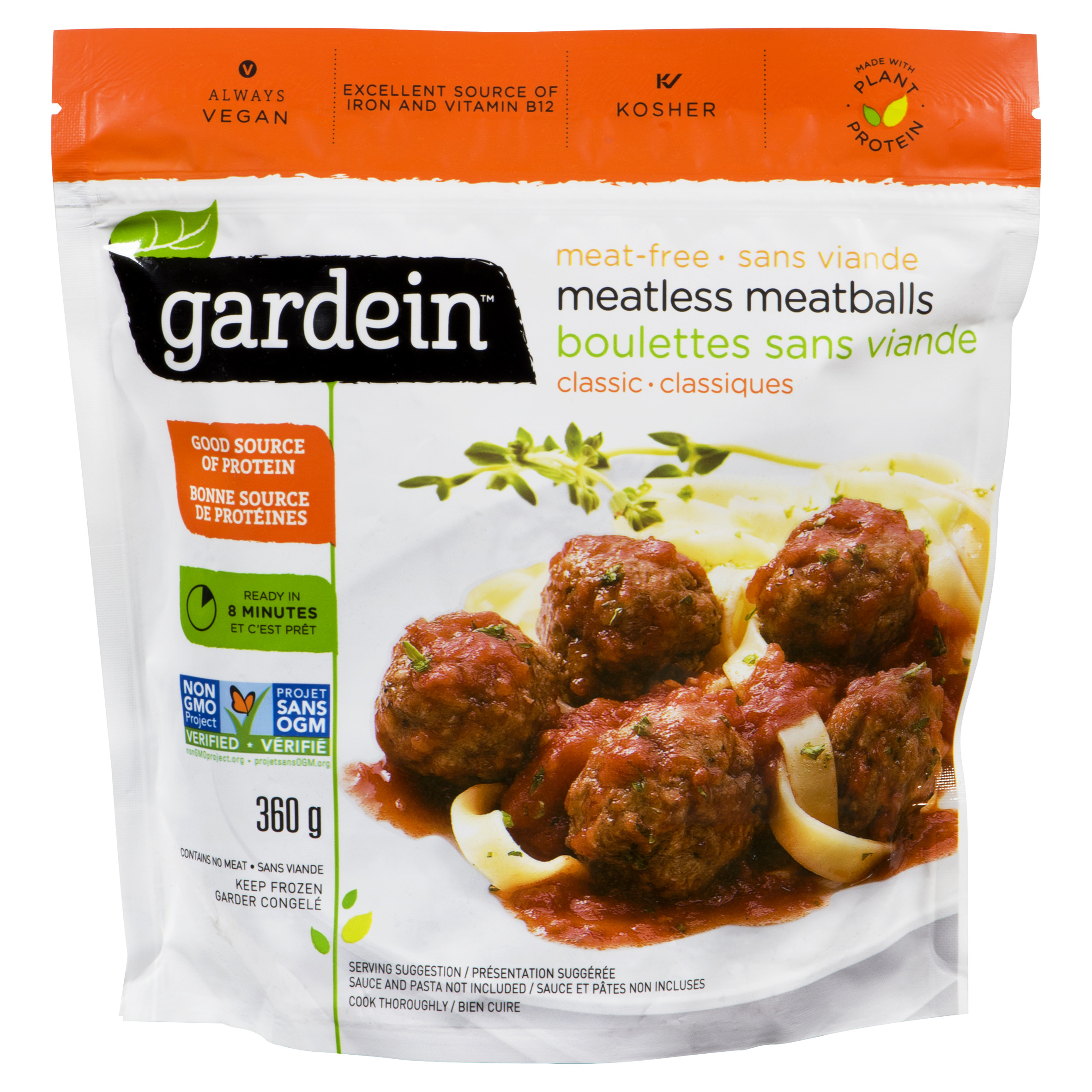 Buy Gardein Meatless Meatballs Classic 360 g (frozen) | FreshCo