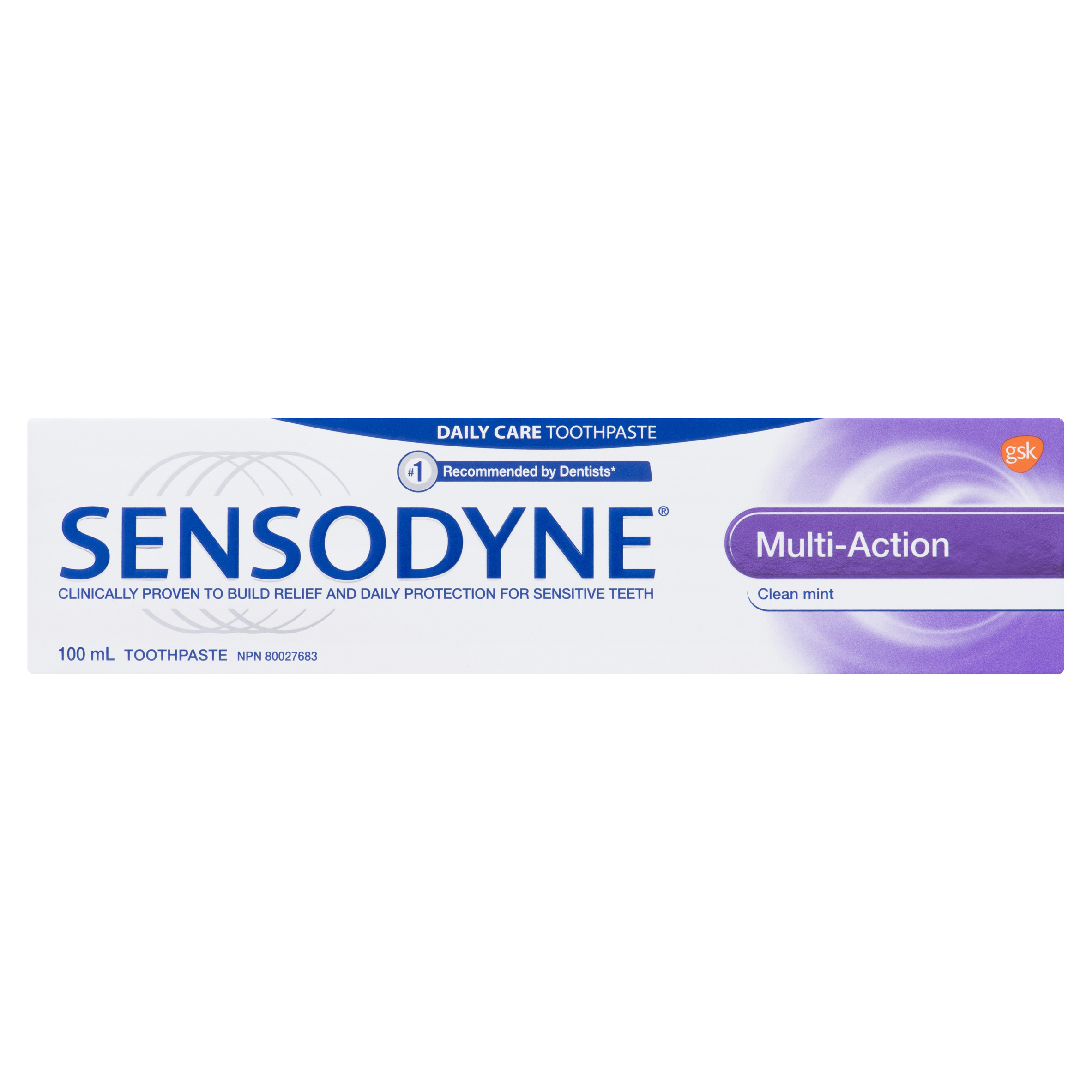 Buy Sensodyne Multi Action Toothpaste Clean Mint 100 ml | Sobeys Canada
