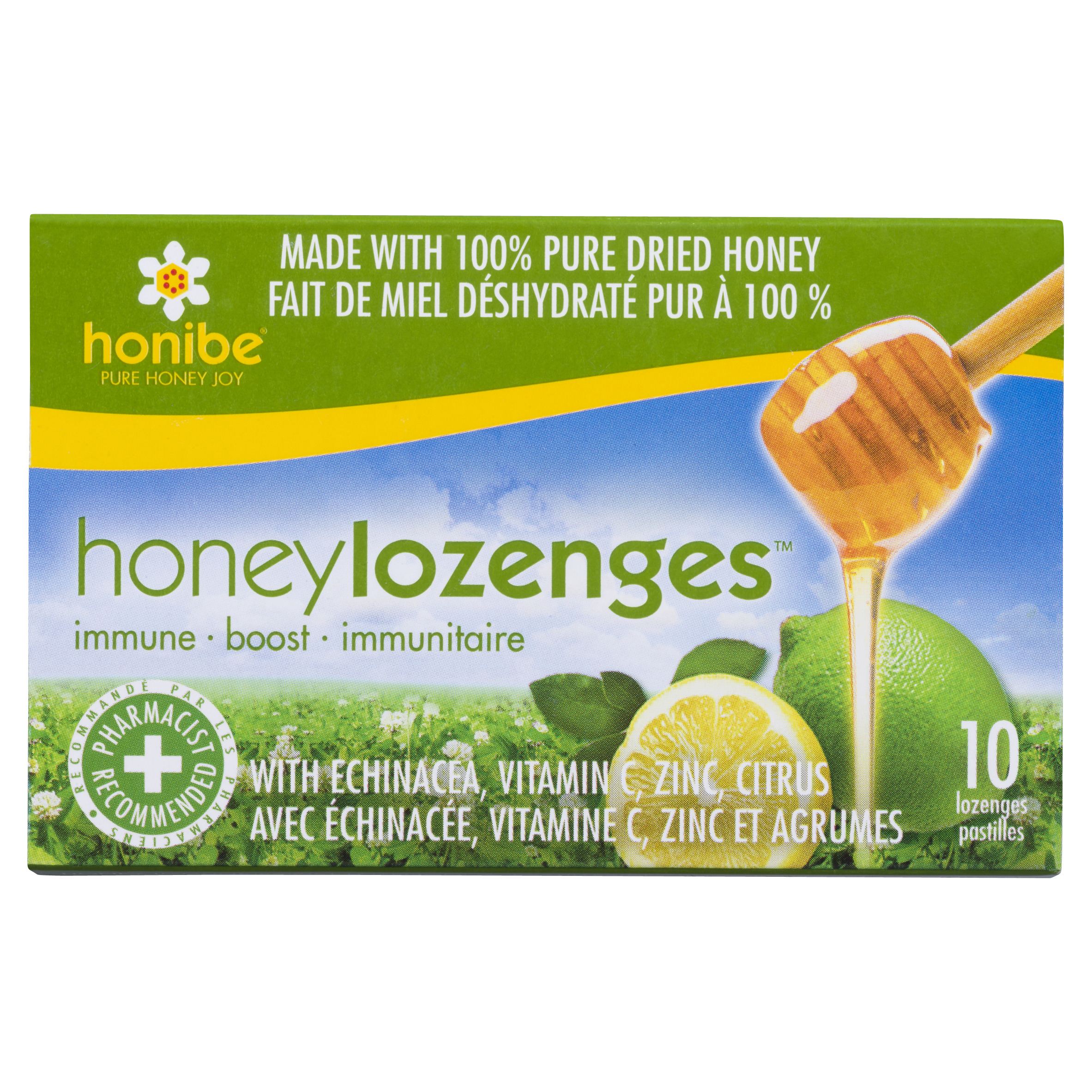 Buy Honibe Lozenges Immune Boost Honey 10 Count | FreshCo