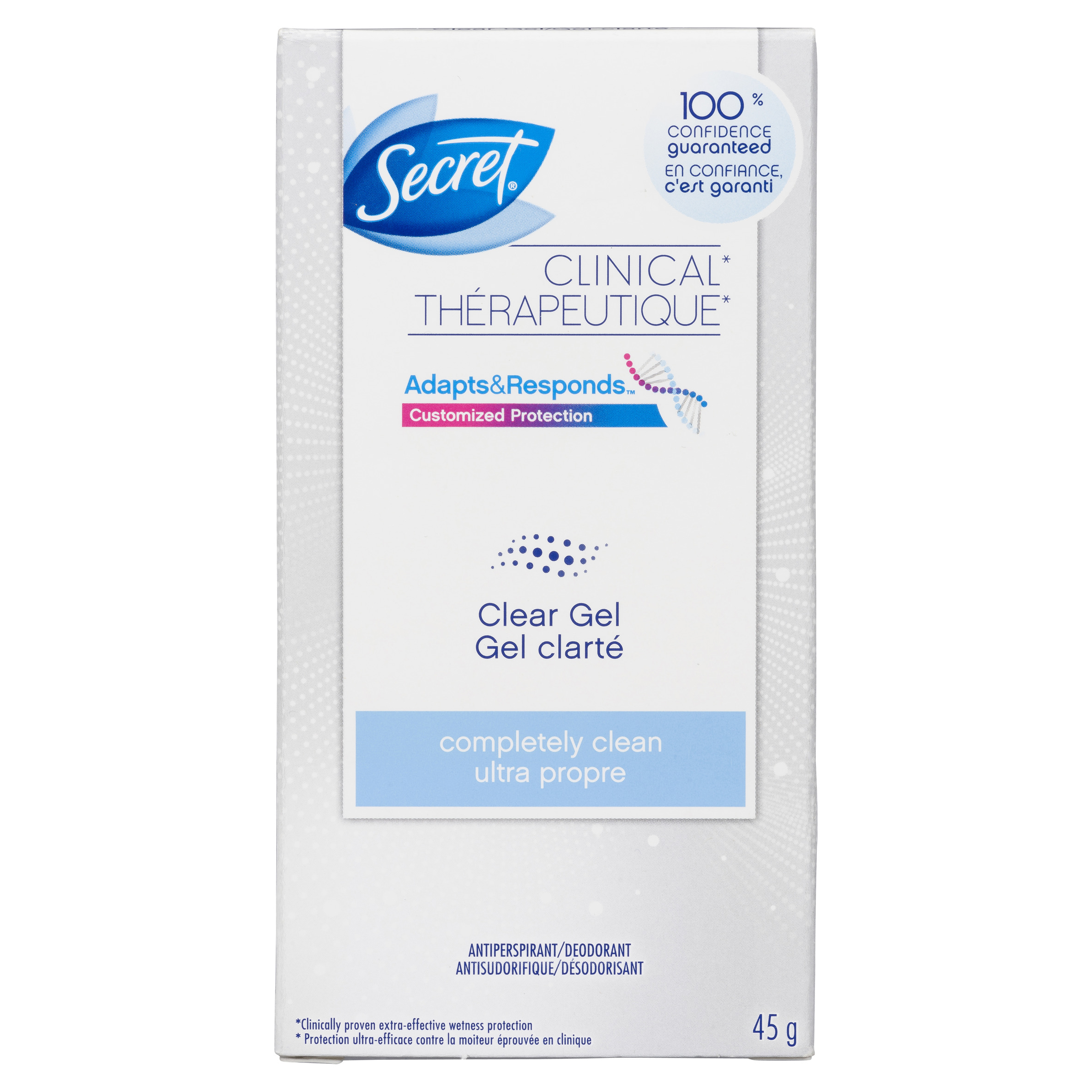 Buy Secret Clear Gel Completely Clean Deodorant 45 g | Sobeys Inc.