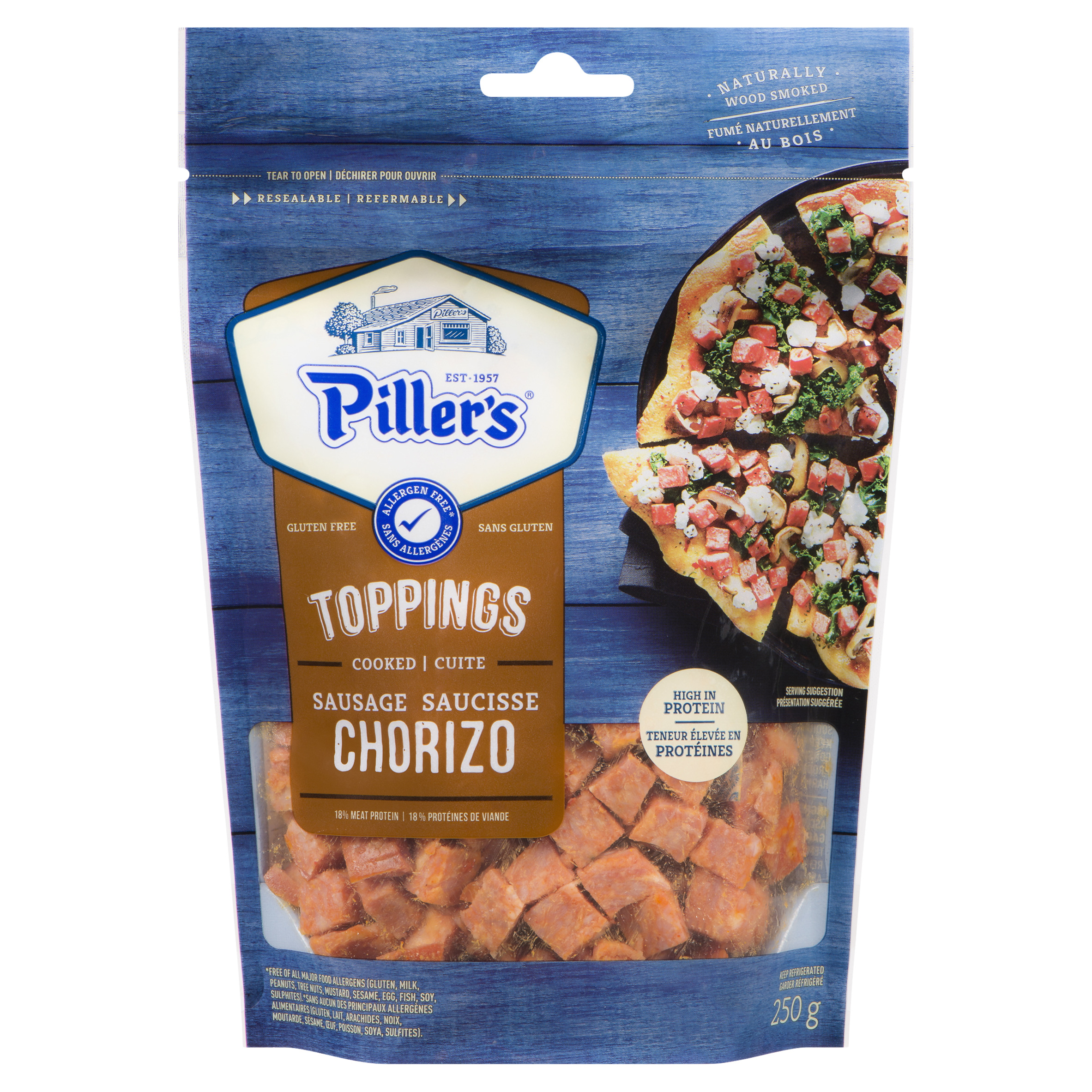 Buy Piller's Toppings Diced Chorizo 250g | Sobeys Inc.